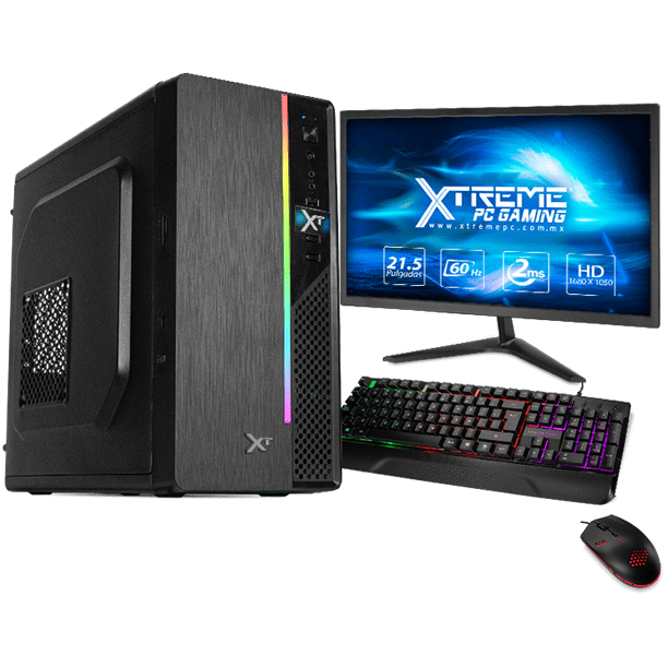Xtreme PC Gamer AMD Radeon R4 A4 3350B 8GB 1TB Monitor 21.5 WIFI Xtreme ...