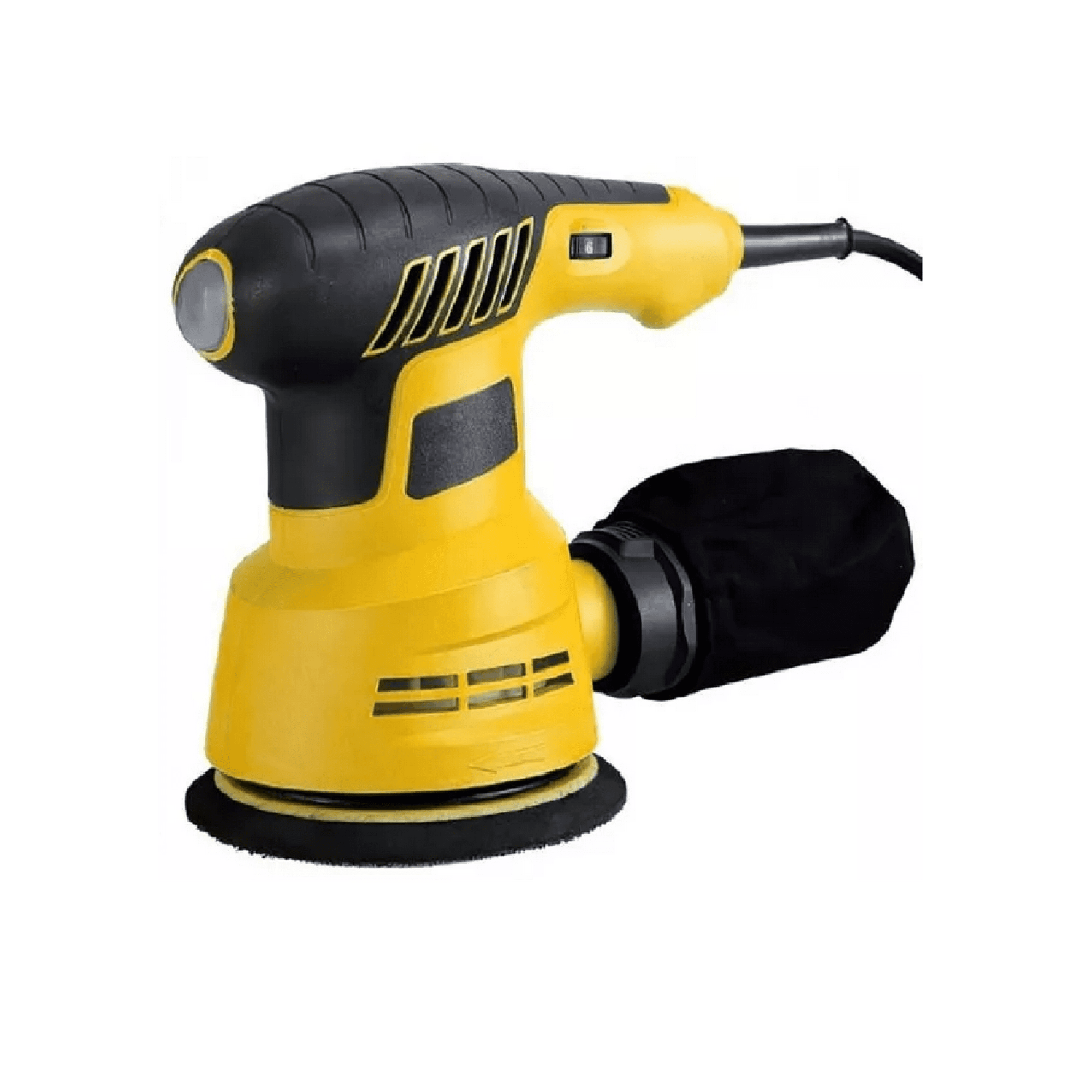 Lijadoras Orbital Eléctrica 300w Con Colector Polvo +5 Lija Amarilla ...