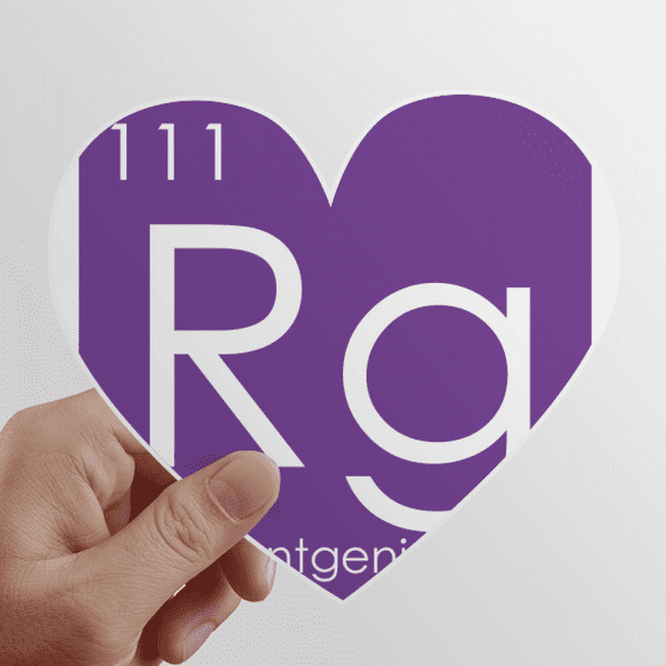 Química de metales de transición roentgenio RG elementos periodo mesa ...