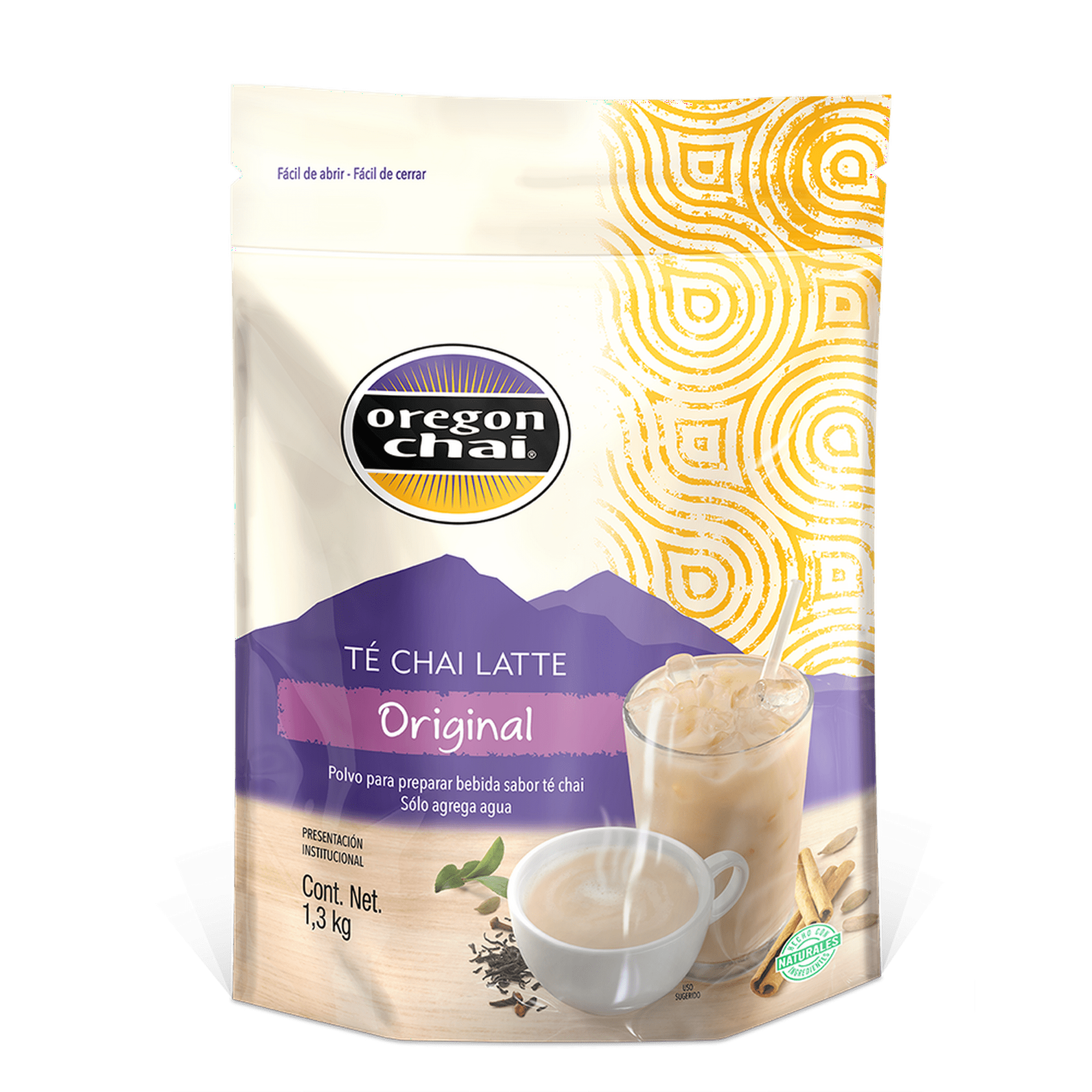 Té Chai Sabor Original Marca Oregon Chai, Bolsa 1.3 Kg Oregon Chai ...