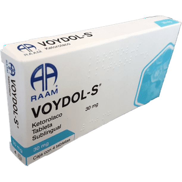 VOYDOL-S 30MG TAB C4 TOALLA PIEZA | Walmart en línea