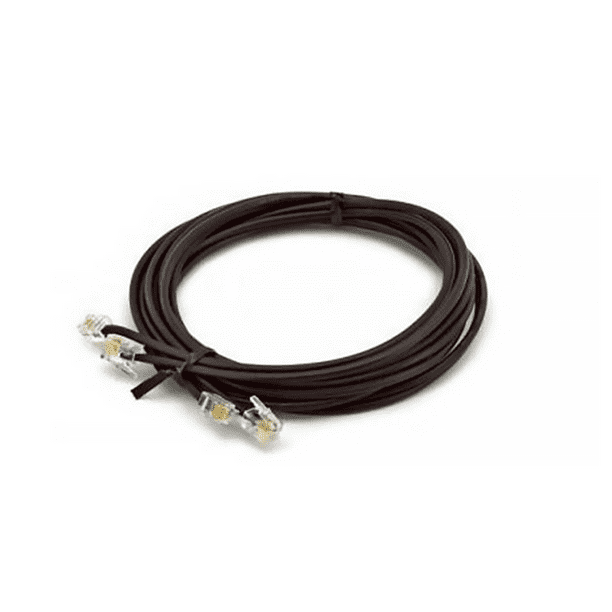 Cable Teléfono Poly 2200-41220-002 AUX , 4.5 Metros, Negro Polycom ...