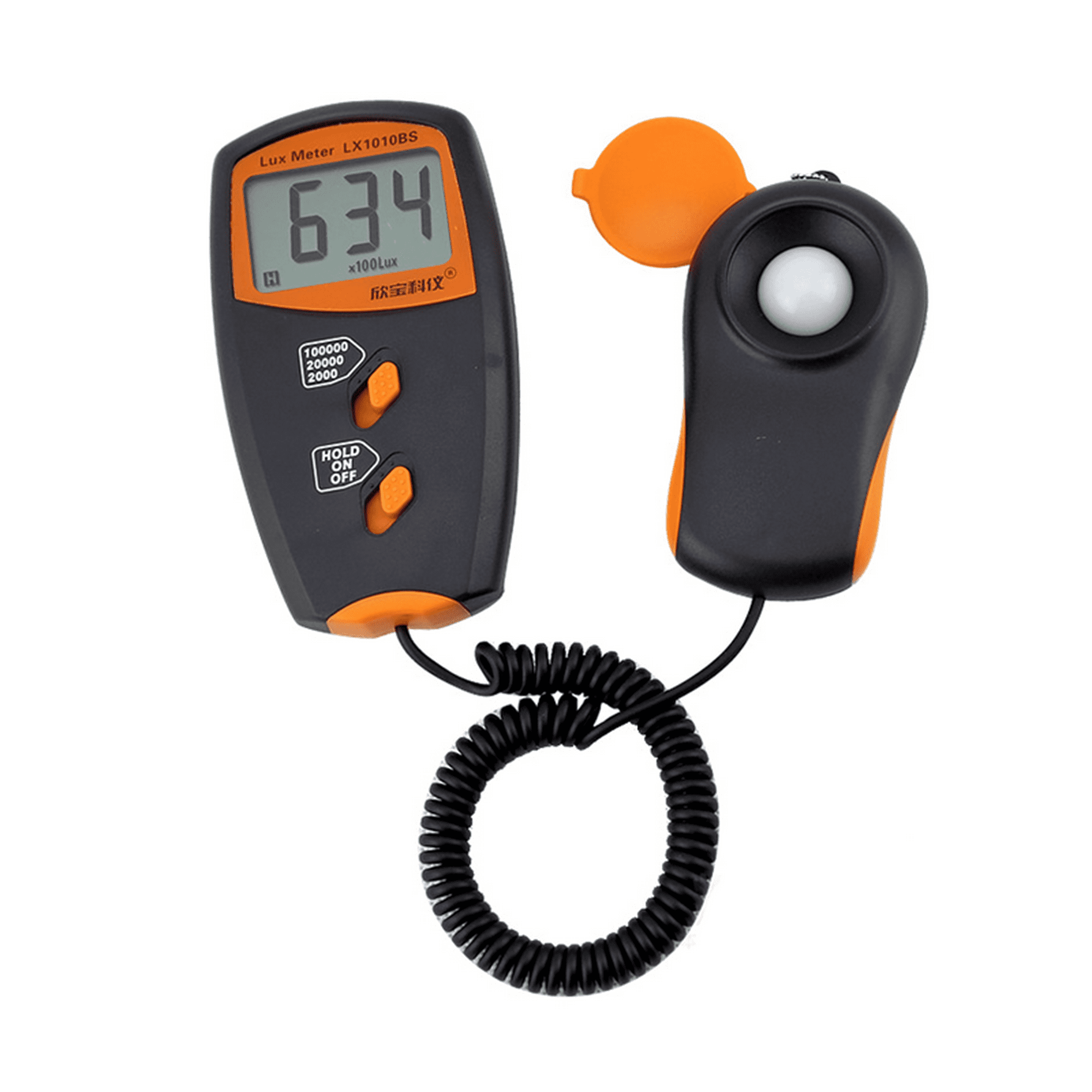 Luxómetro digital Luxómetro digital 100000 lux Luminómetro LX1010B ...