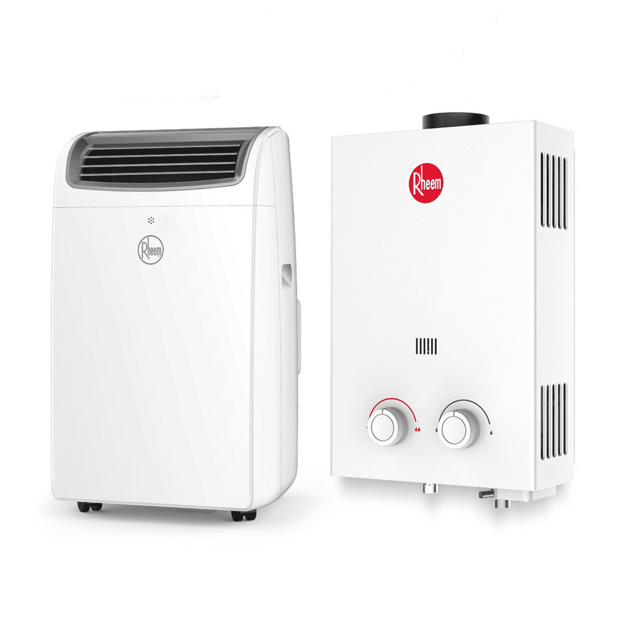 Aire Acondicionado Portátil Rheem 110 V WiFi 12000 btus y Boiler ...