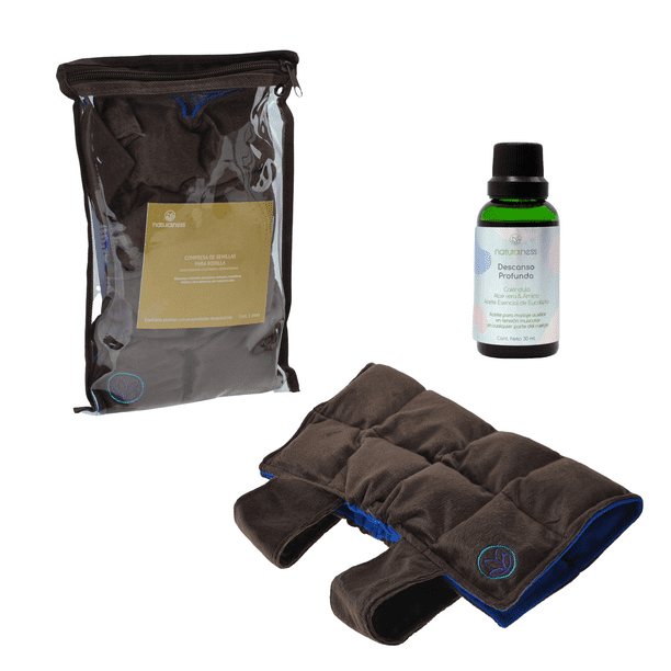 Paquete-Compresa térmica Rodilla. Elaborada con Semillas y Plantas ...