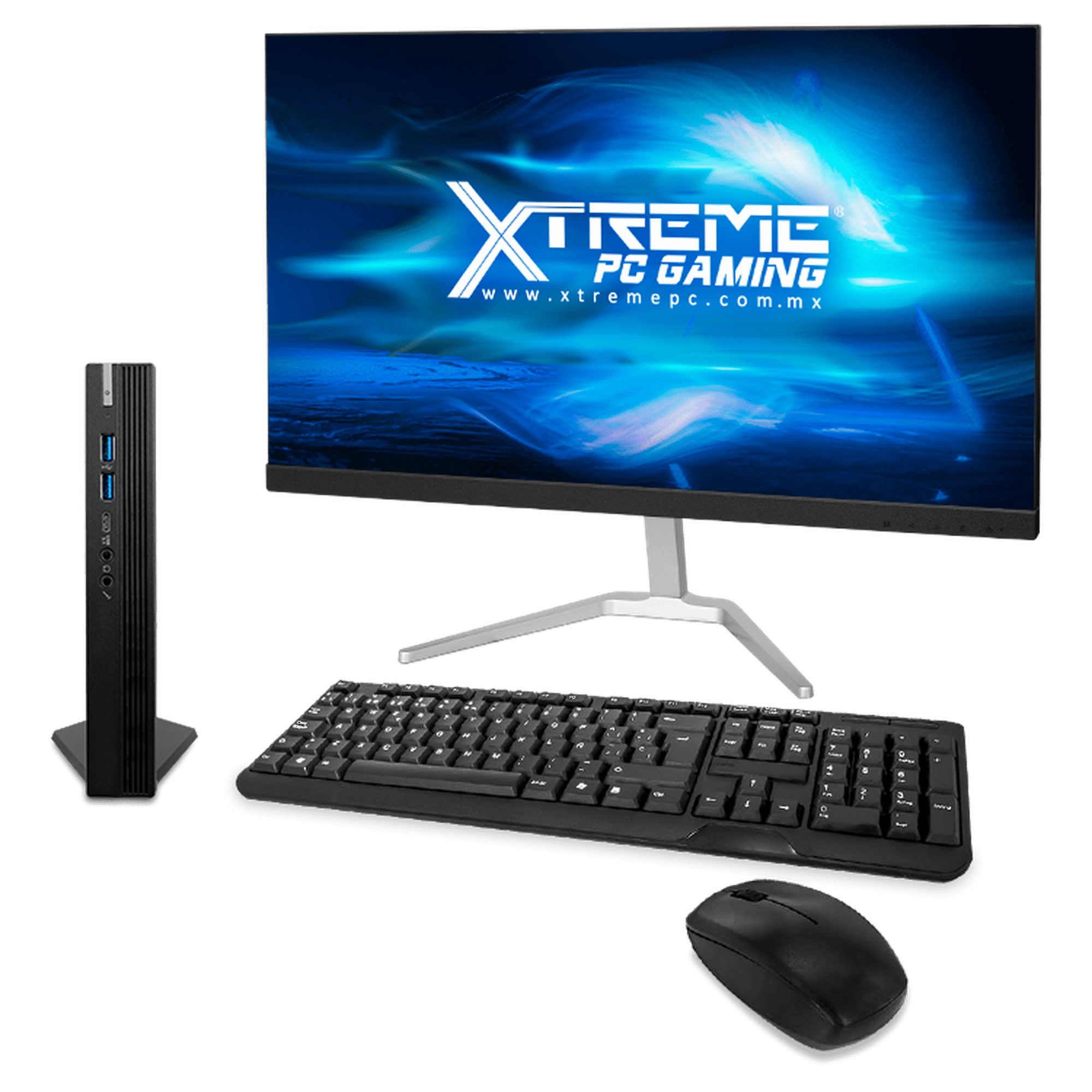 Xtreme Mini PC Gamer AMD Radeon Vega 11 Ryzen 5 8GB SSD 240GB Monitor ...