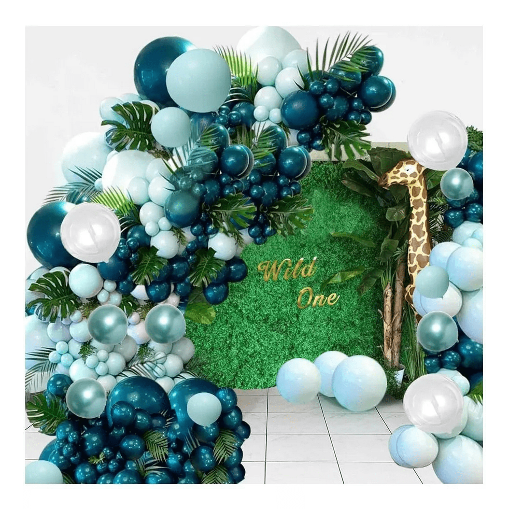 Kit De Arco De Guirnalda De Globos, Azul Oscuro | Bodega Aurrera en línea