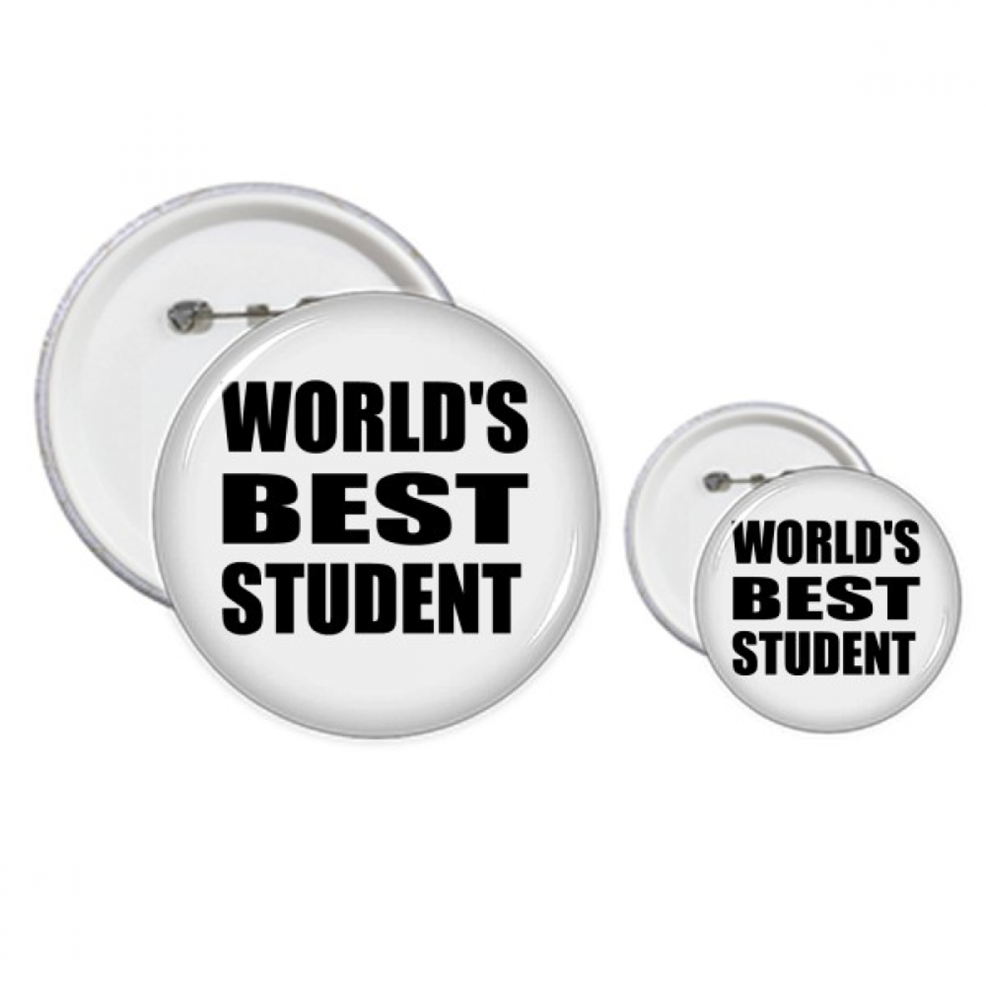 World 's Best Student Teacher quote Insignia insignia botón diseño ...