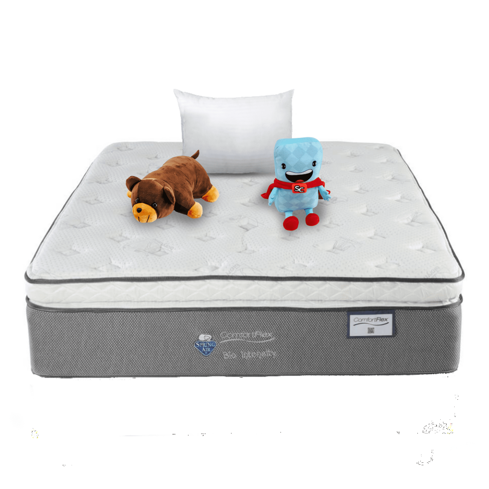 Colchon Spring Air Bio-intensity Individual + 1 Almohada de regalo ...