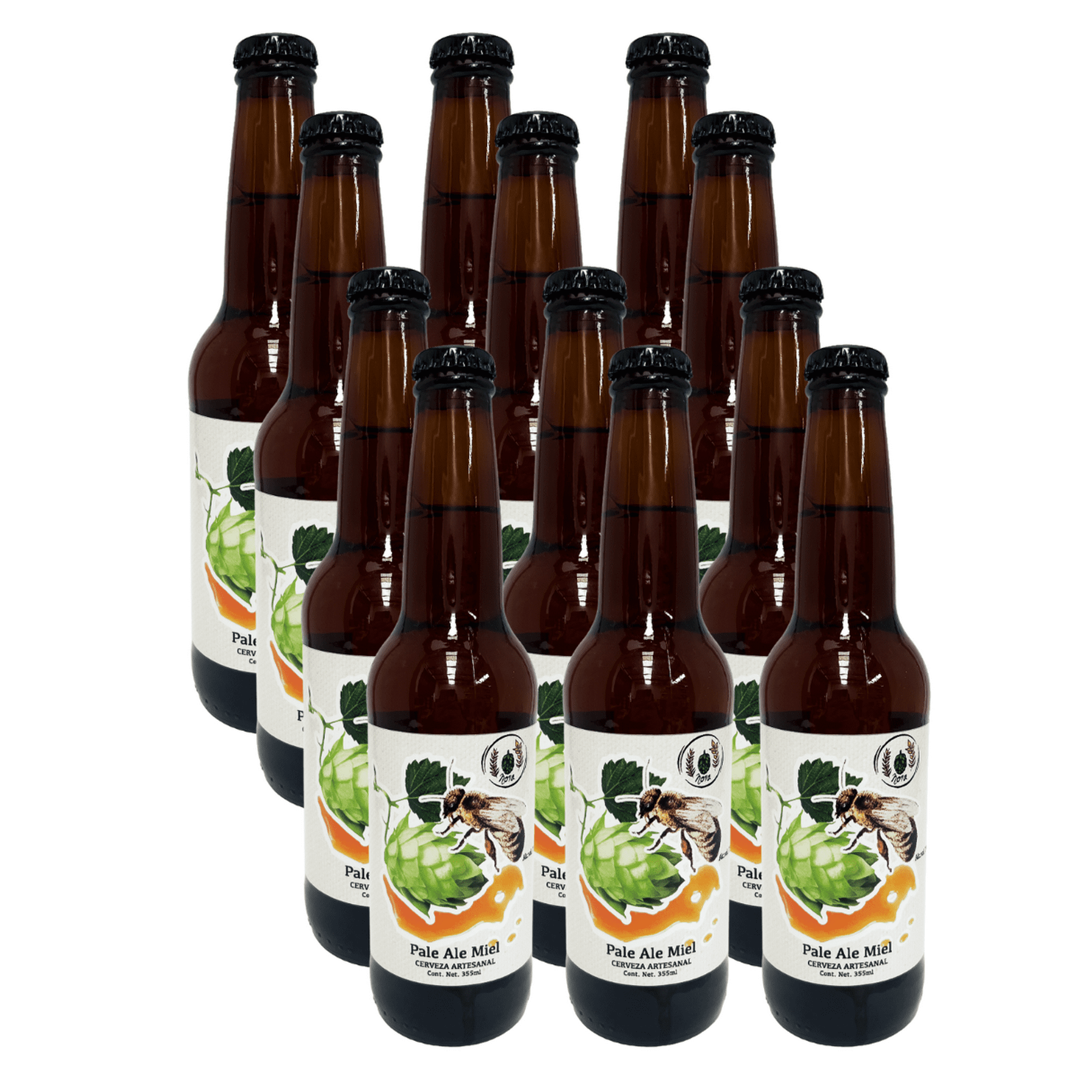 12 Pack Cerveza Miel Monofloral de Mango Pale Ale 355 Ml Nora Cerveza ...