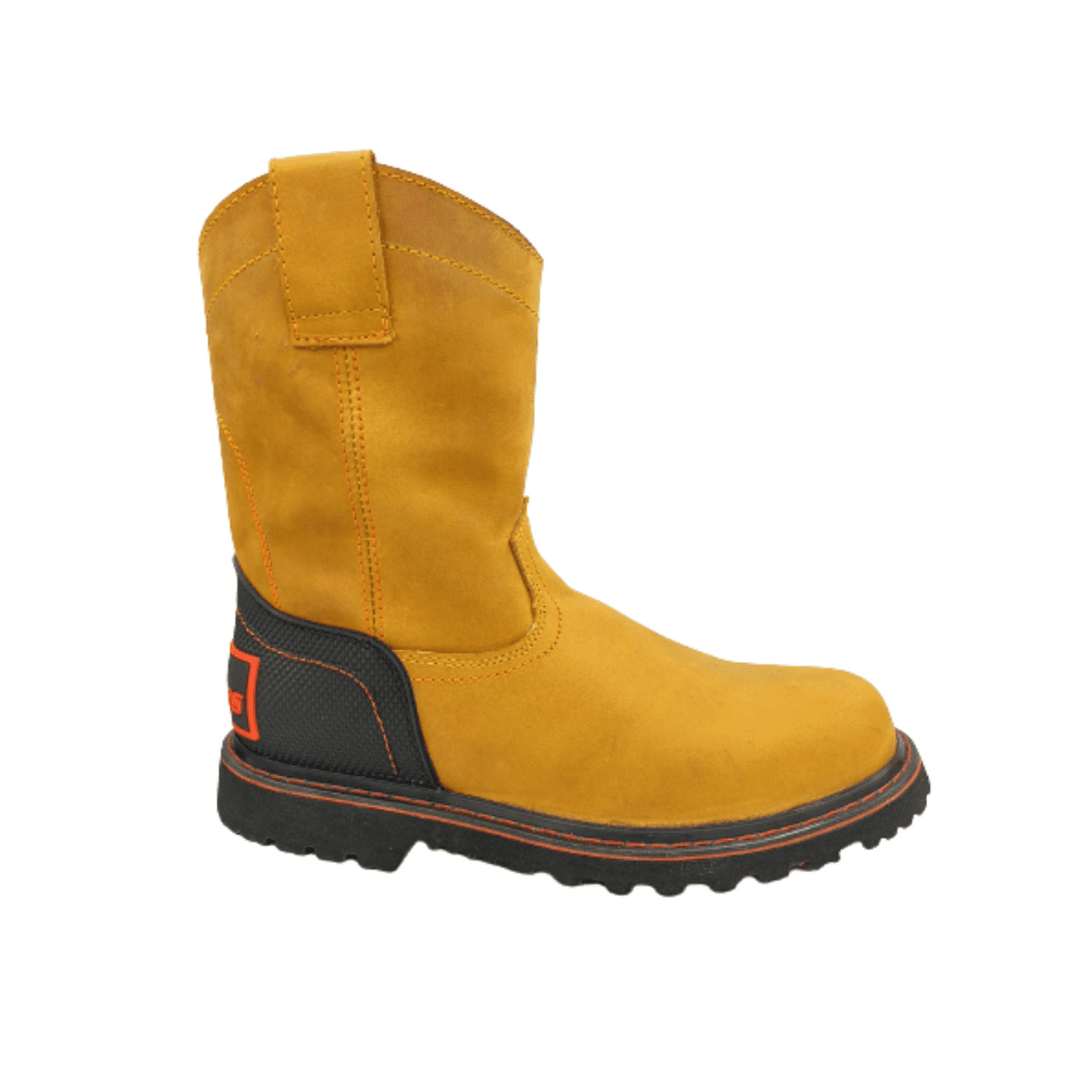 Bota Roper de trabajo New Trs 808 Piel Crazy Miel con Casco de Acero ...
