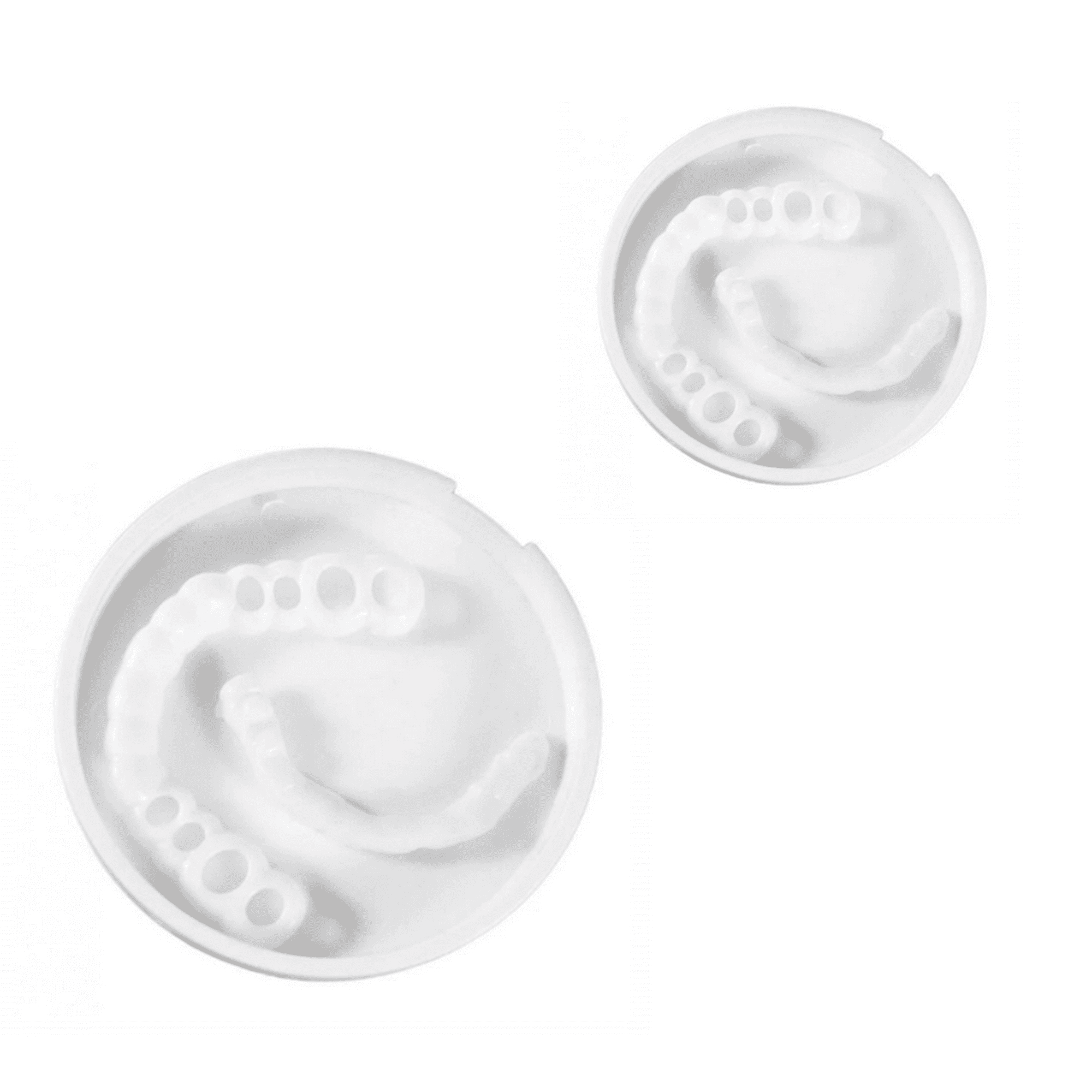 5 uds aparato Dental simulado dientes superiores dientes inferiores ...