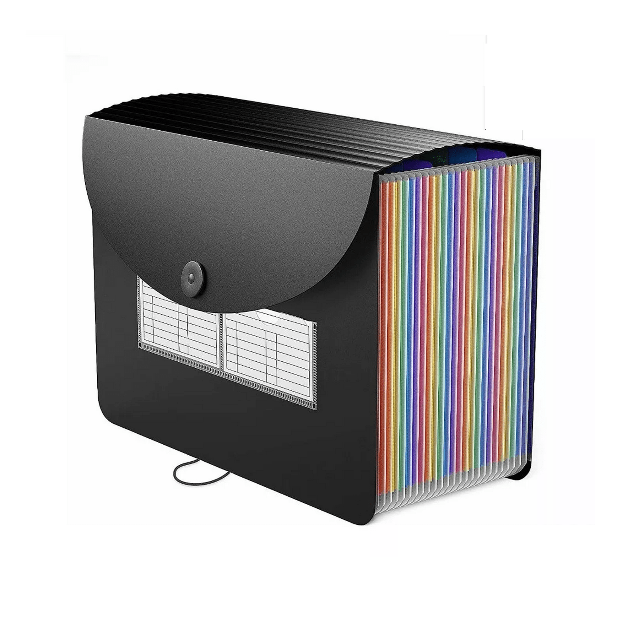 Carpeta De Archivo Acordeón Ampliable Tamaño A4, 24 Bolsillo Ngro | Walmart en línea