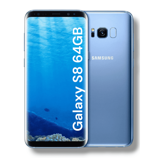 Samsung Galaxy S8 64GB Azul Snapdragon 835 - Desbloqueado (Reacondicionado) | Bodega Aurrera en ...