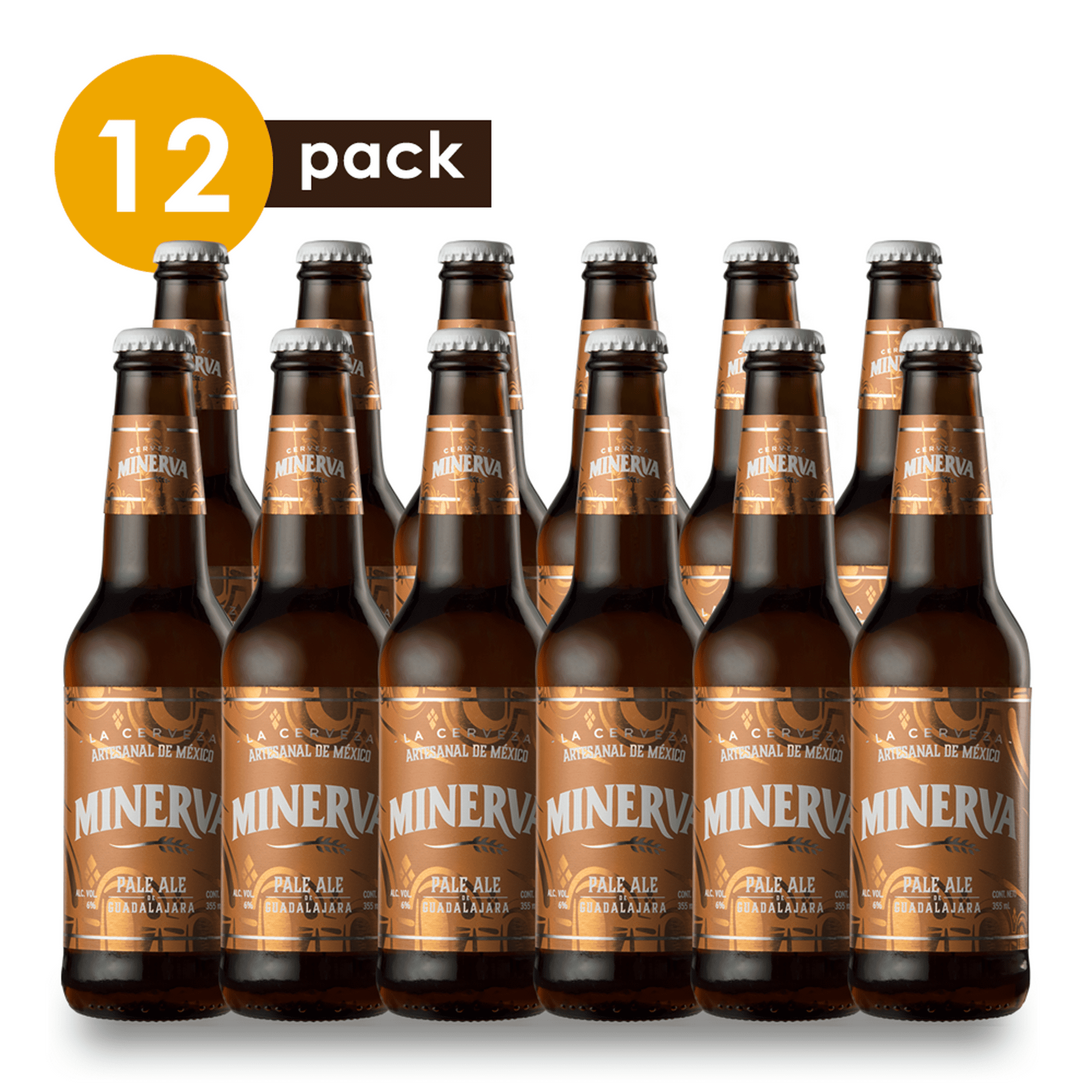 Cerveza Artesanal Minerva Pale Ale Cervexxa Beerpack 12 Cervecería ...