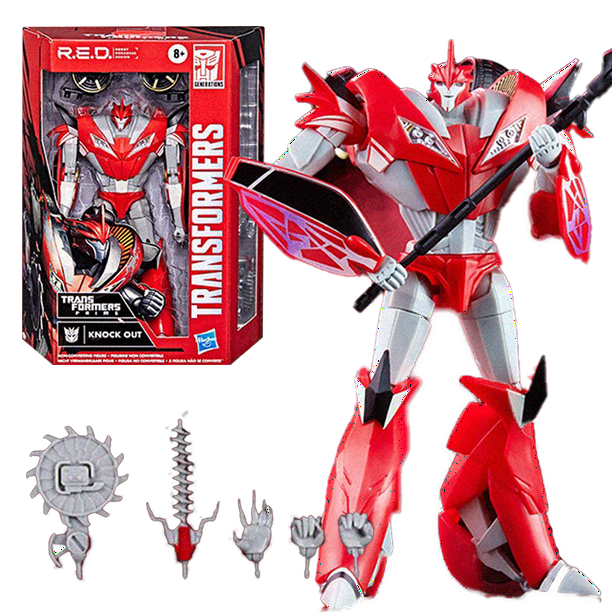 Hasbro - Transformers RED Reforming Figure Megatron Optimus Prime Arcee ...