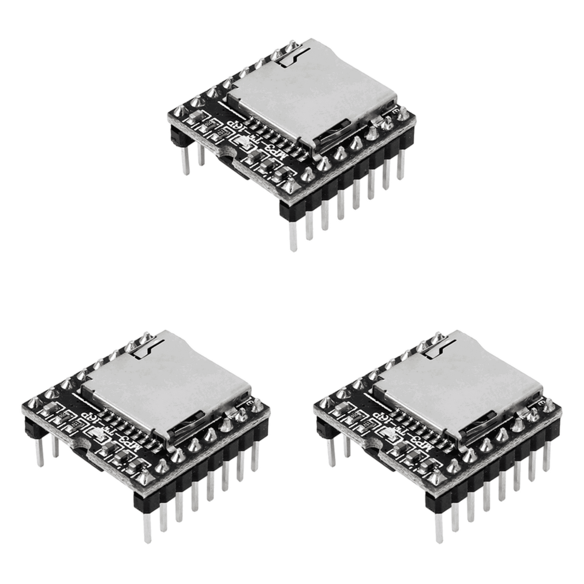 Reproductor Mini MP3 DFPlayer Módulo V3.0 16P Tarjeta TF U Disco Módulo ...