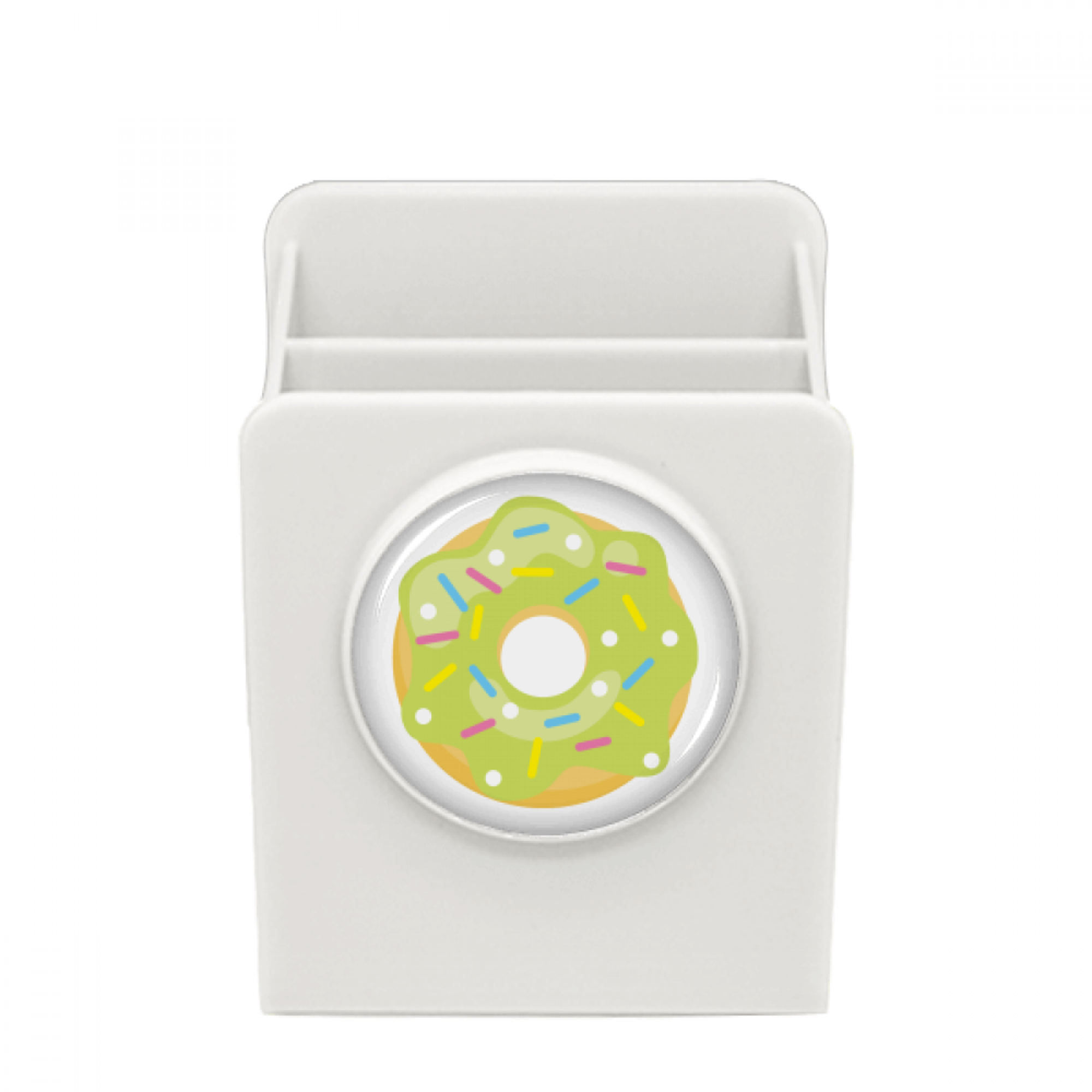 Postre dulce donas alimentos verdes Estuche de escritorio | Walmart en ...