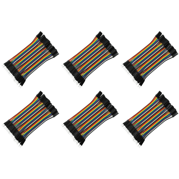 Cable Dupont de 10/20/30 CM Cable arcoíris DuPont multicolor de 40 ...