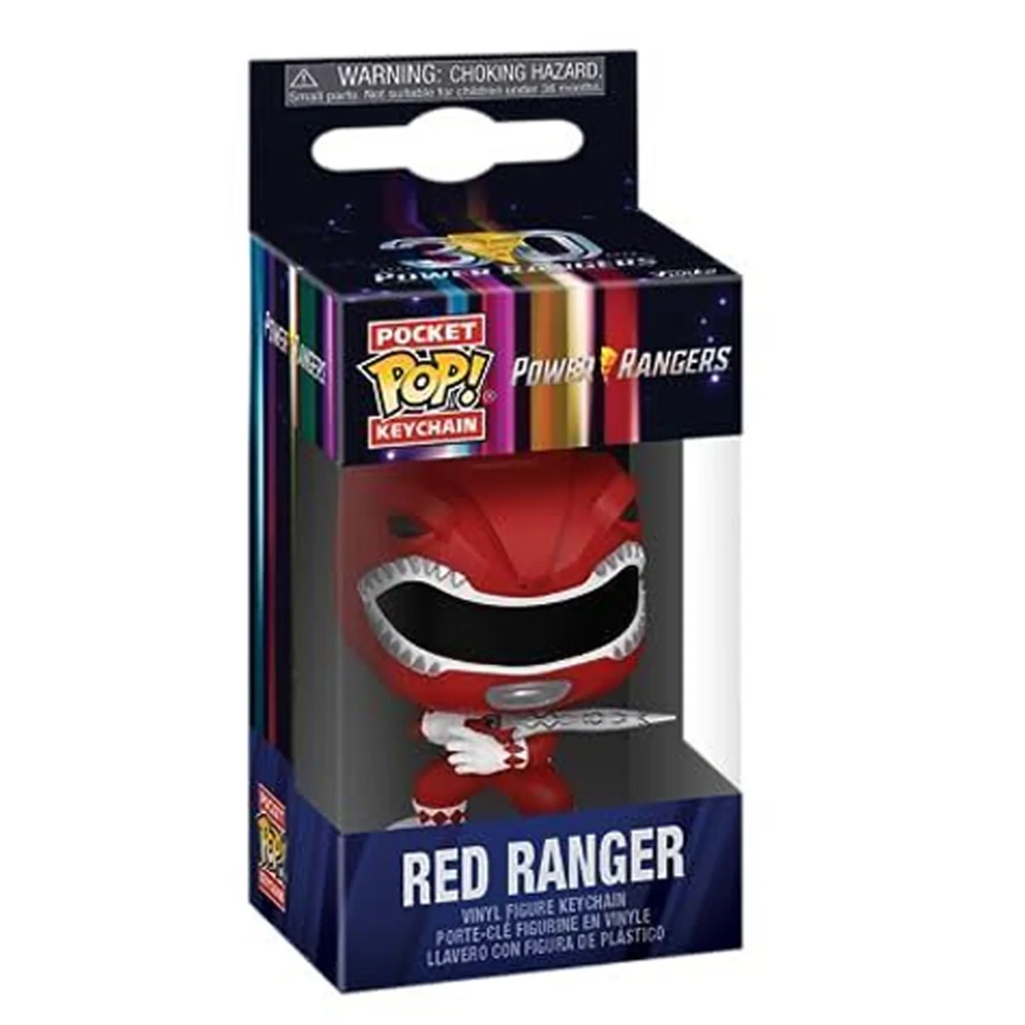 Llavero POP Kpop POWER RANGERS, dibujos animados, rojo, negro, RANGERS ...