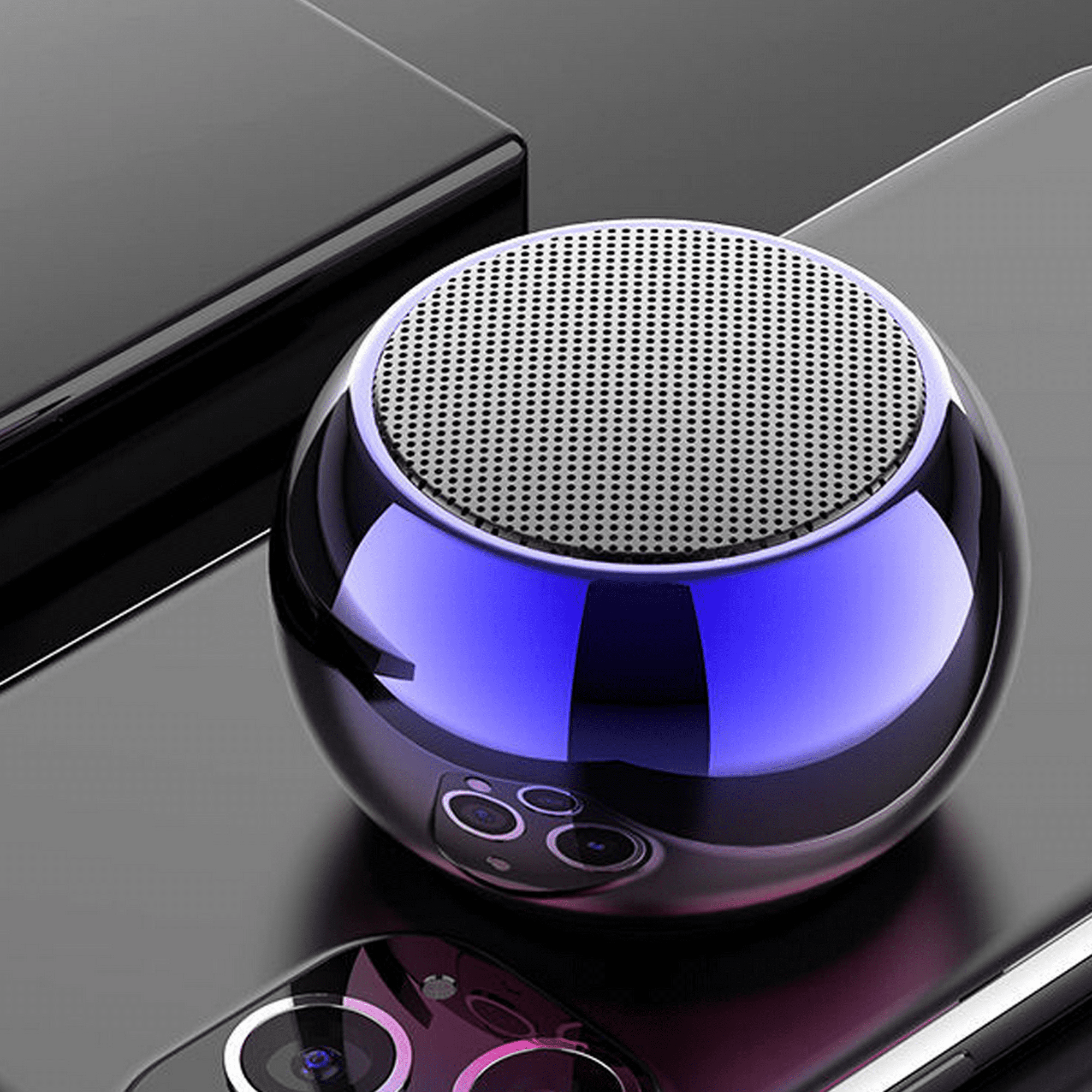 Mini pequeño altavoz portátil inalámbrico Bluetooth portátil para el ...