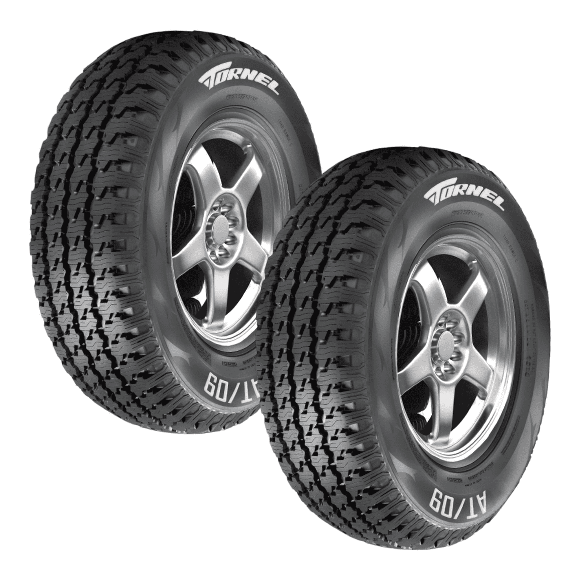 Paquete de 2 Llantas 225/75 R16 103Q Tornel A/T-09 Radial | Walmart en ...