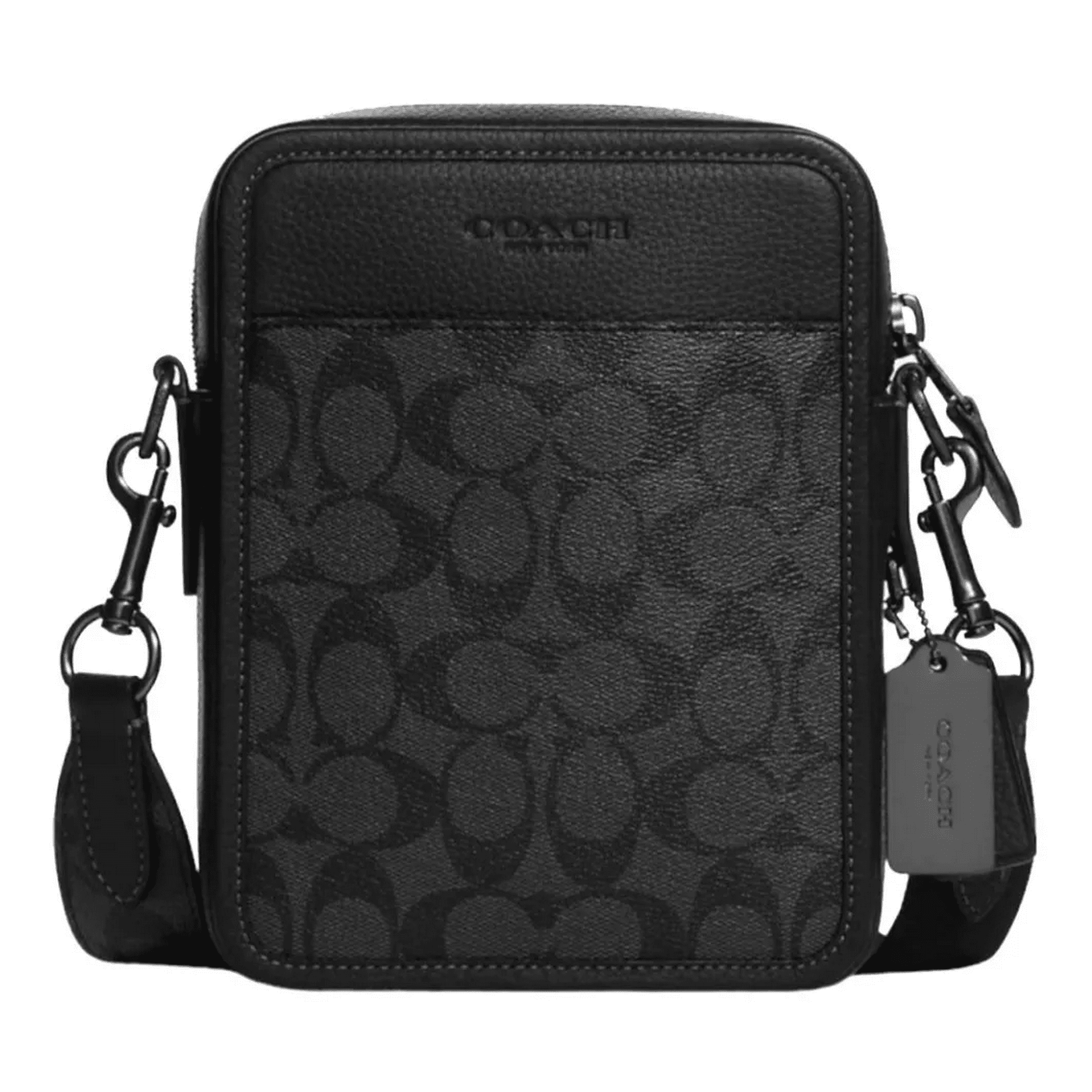 Bandolera Hombre Coach Original Sullivan Black CC009 | Bodega Aurrera ...