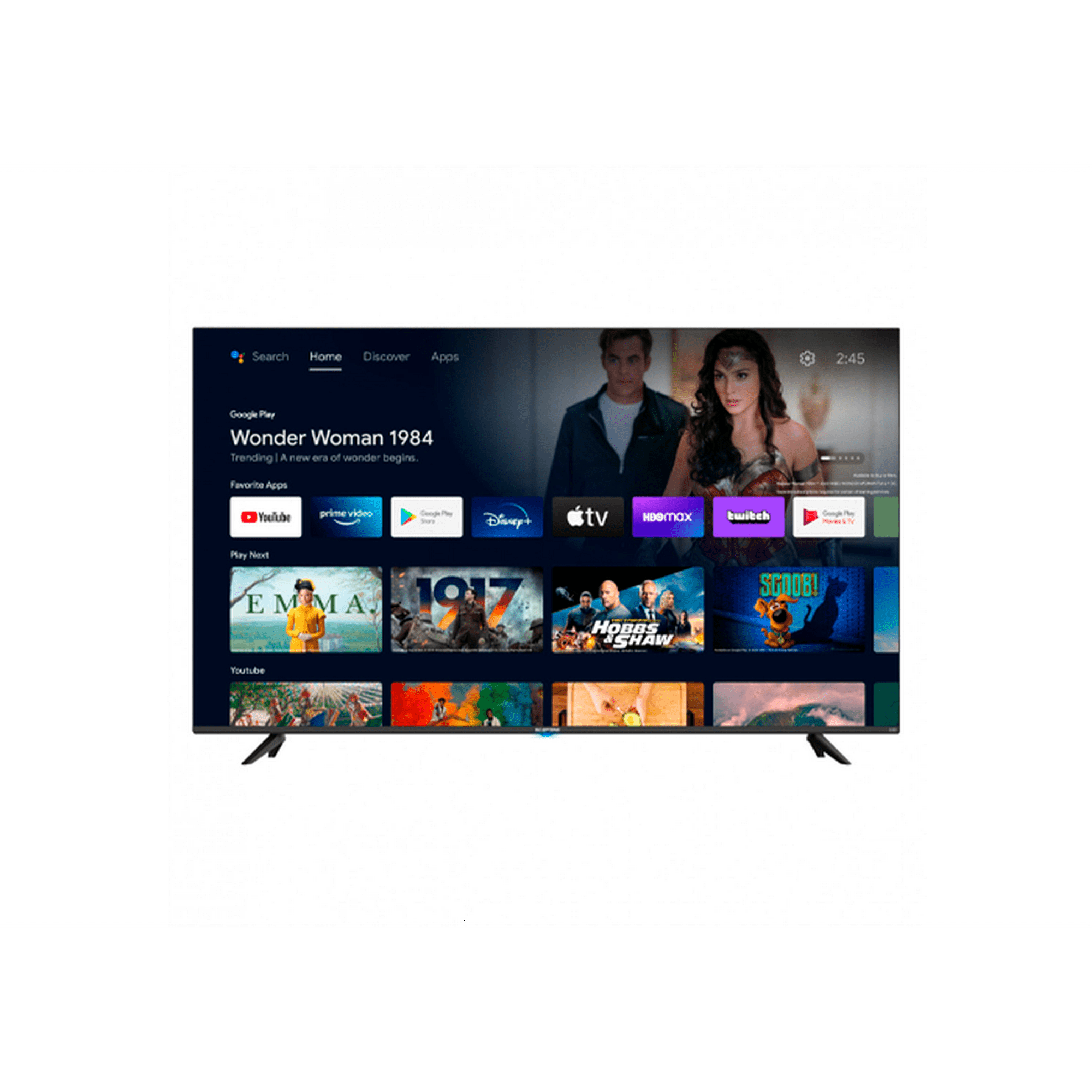 Pantalla Smart TV 55 pulgadas SCEPTRE Ultra HD A557CV-UMRBX Sceptre ...