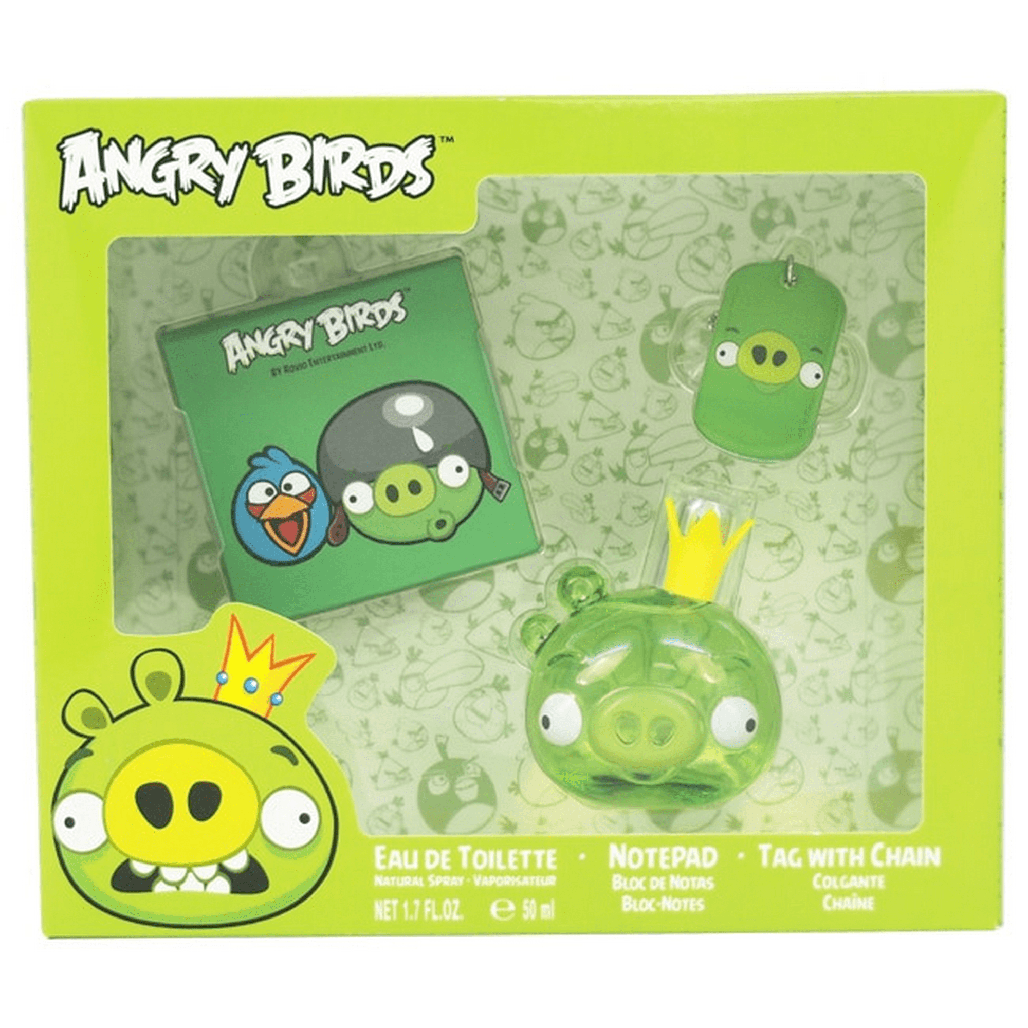 Angry Birds Set King Pig Angry Birds EDT | Walmart en línea