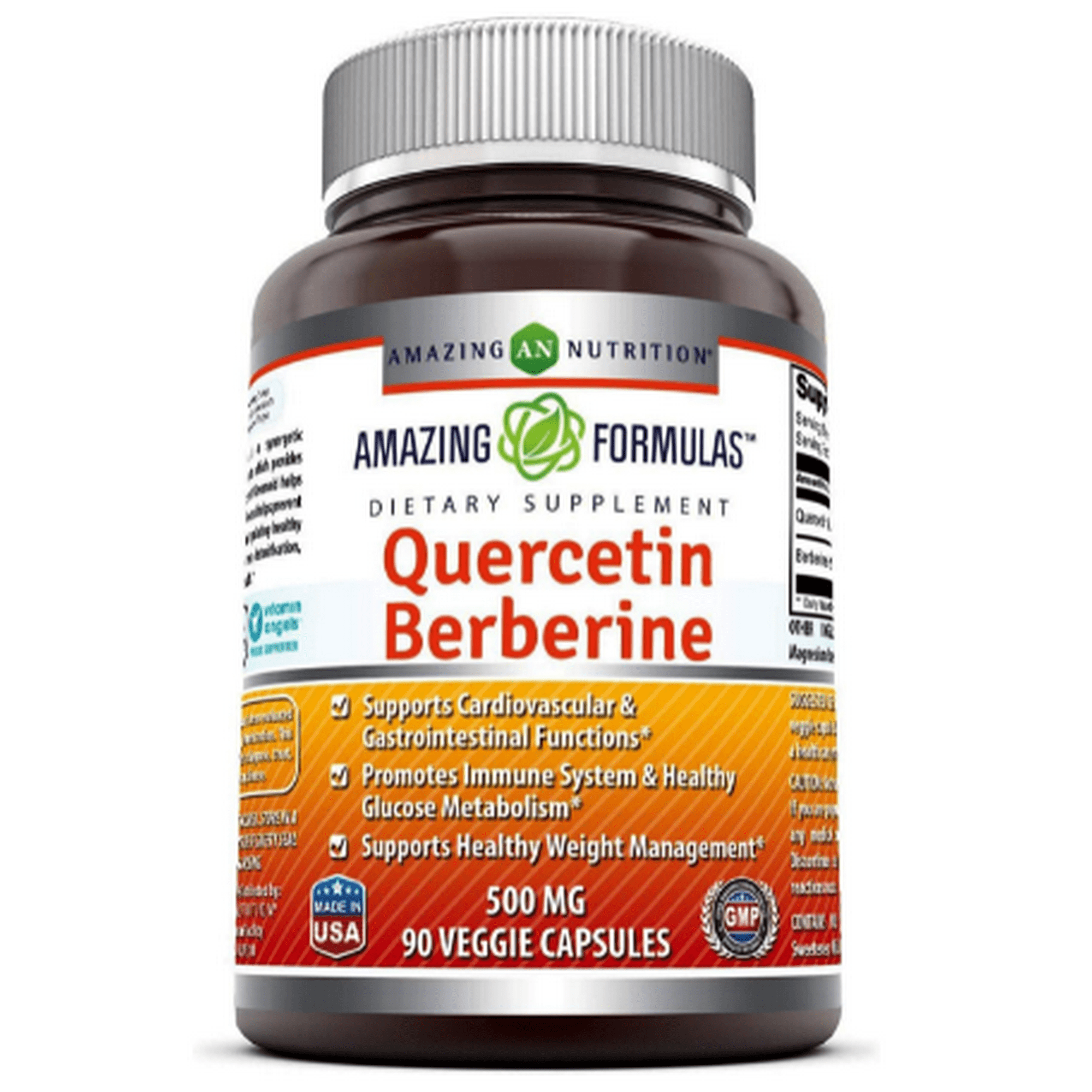 Amazing Formulas Quercetina Berberina 90 cápsulas Amazing Formulas ...