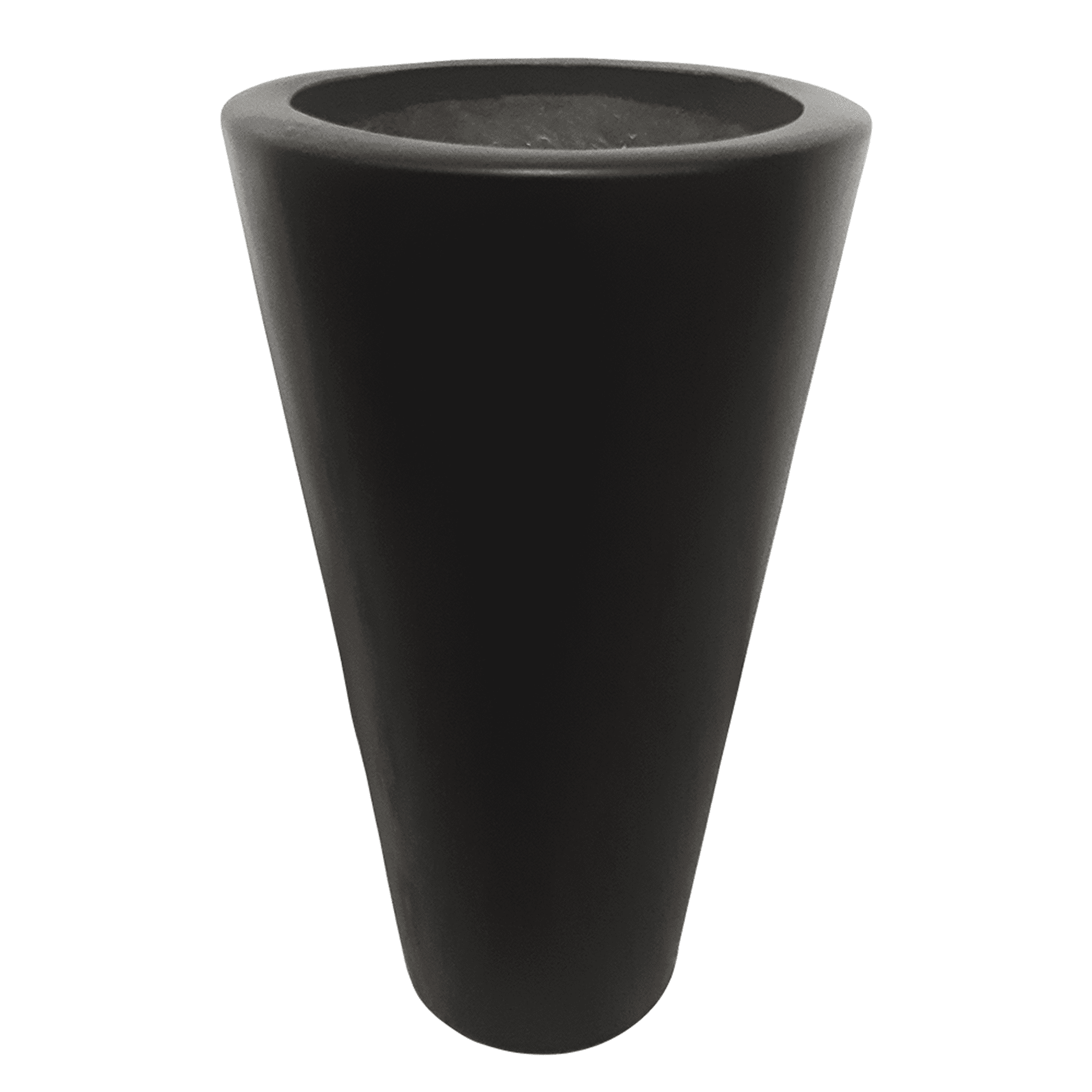 Maceta de Fibra de Vidrio Mod. Babel Mediano Chocolate FibraFormas ...