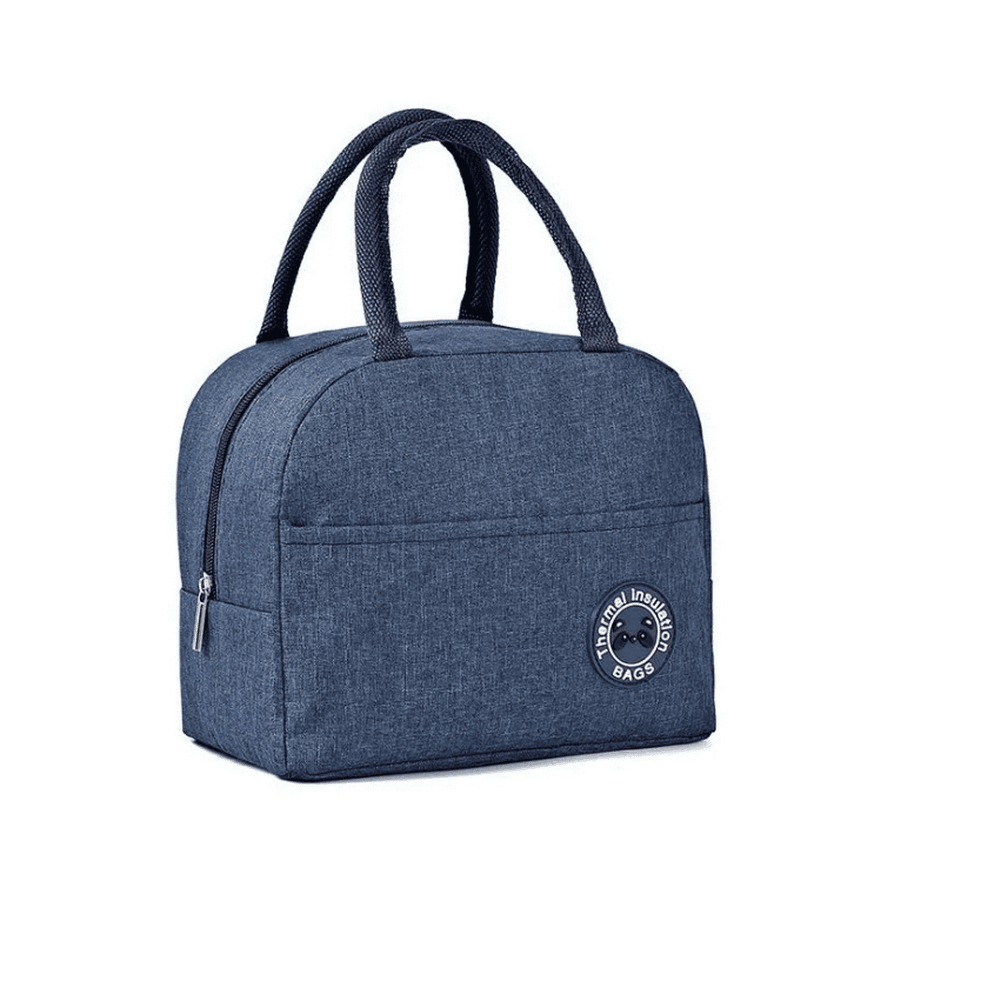 Lonchera Azul Térmica Bolsa Lunch Trabajo Aislamiento Frío Calor ...
