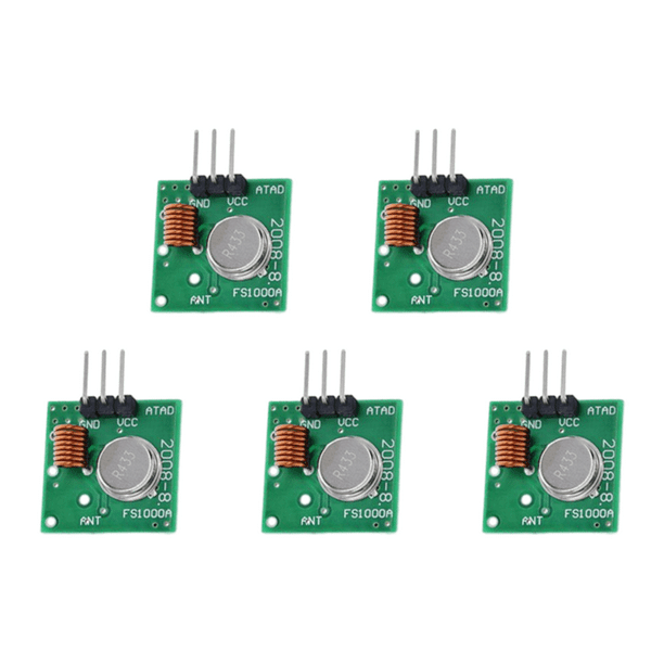 Módulo Transmisor 433 Mhz RF Control Remoto Inalámbrico para Arduino ...