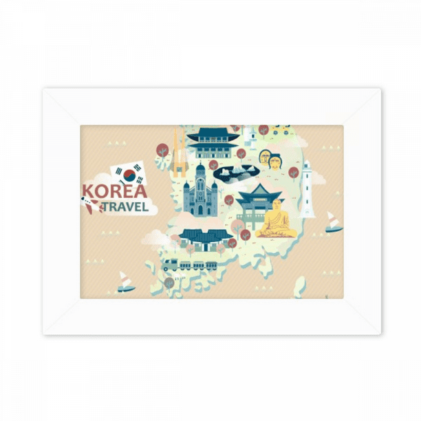 Viajar en Corea Marco de Fotos de escritorio imagen Blanco Pintura arte ...