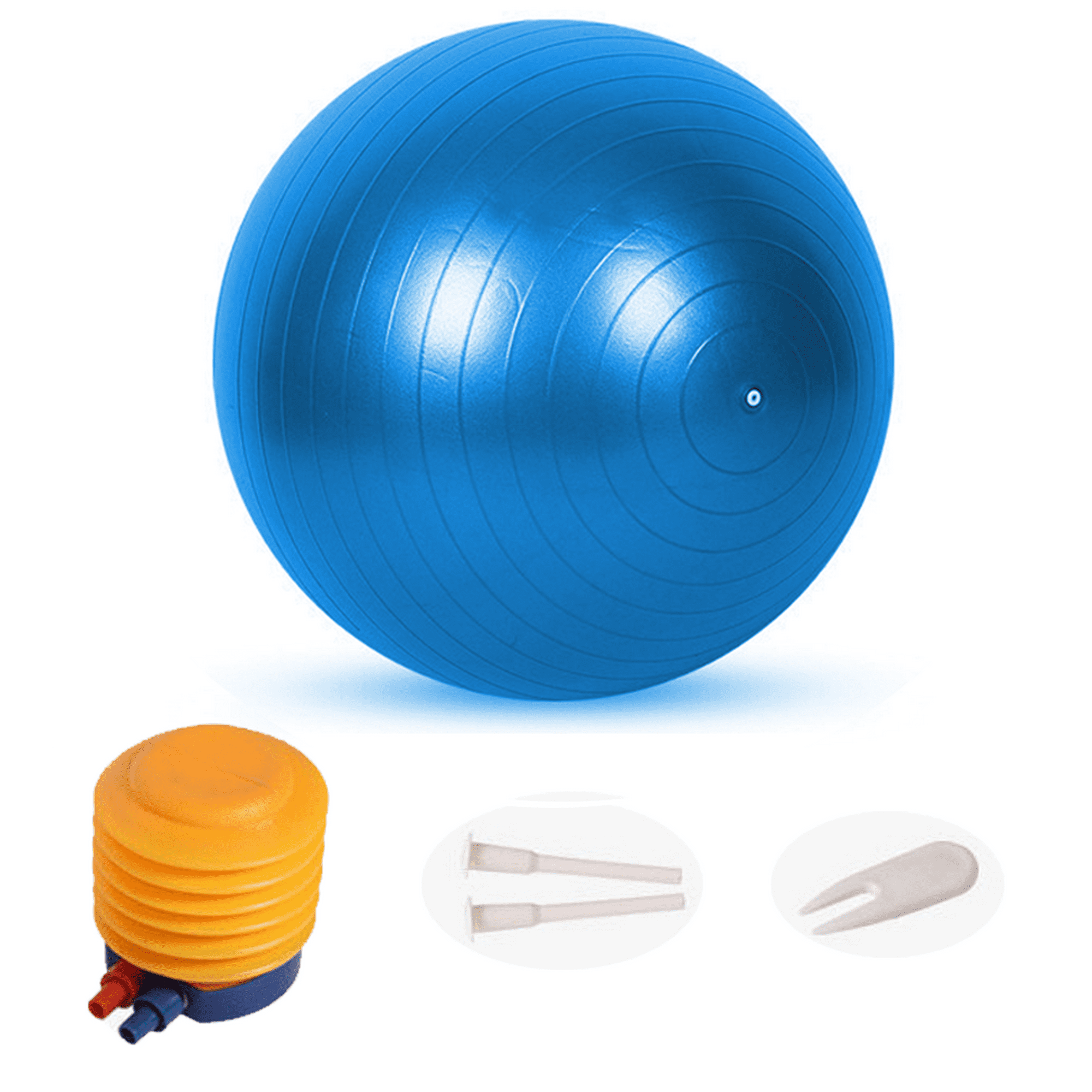 Pelota de ejercicio de pelota de yoga extra gruesa para equilibrio, estabilización, incluidas ...
