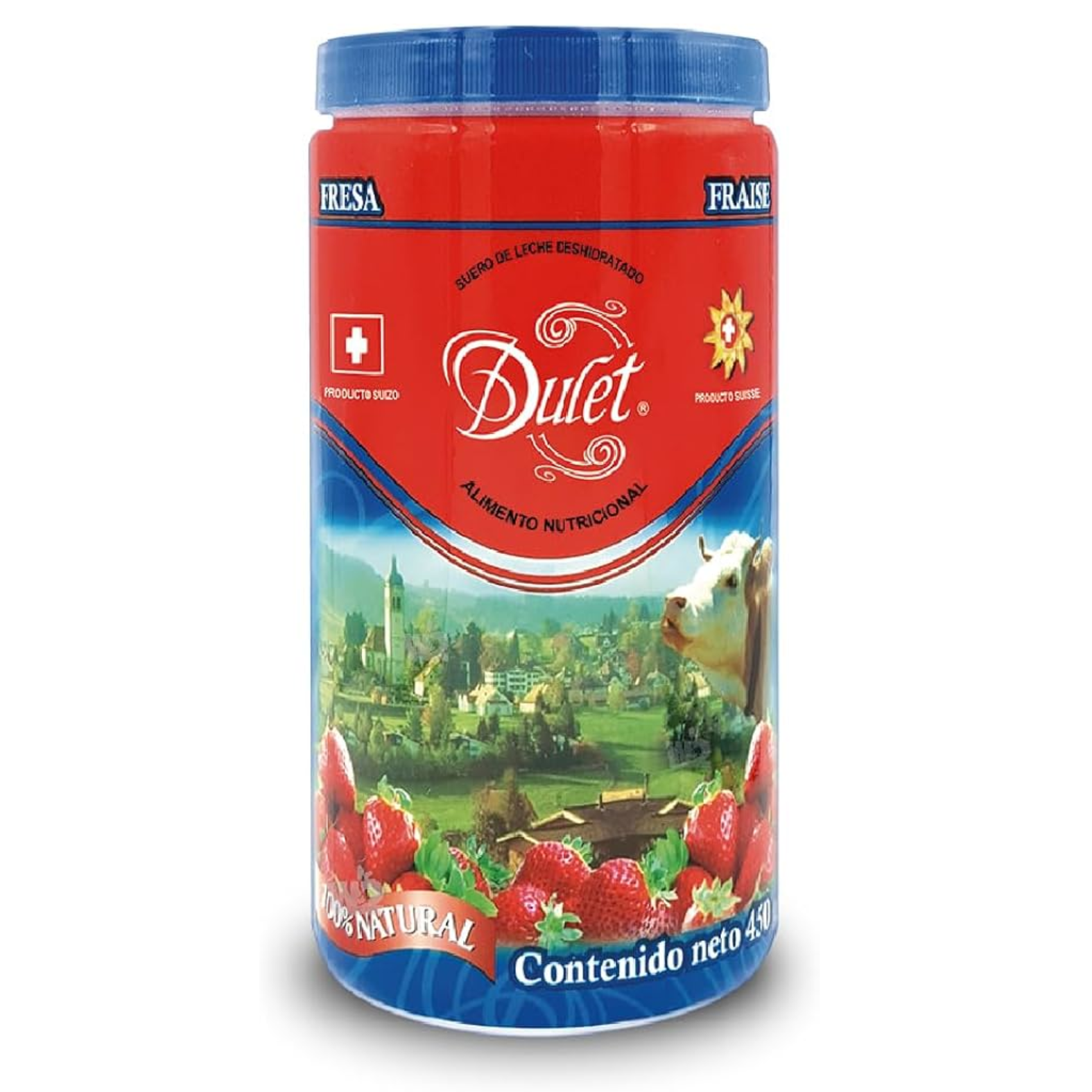 Dulet Lactosuero Suizo Sabor Fresa 450g DULET | Walmart en línea