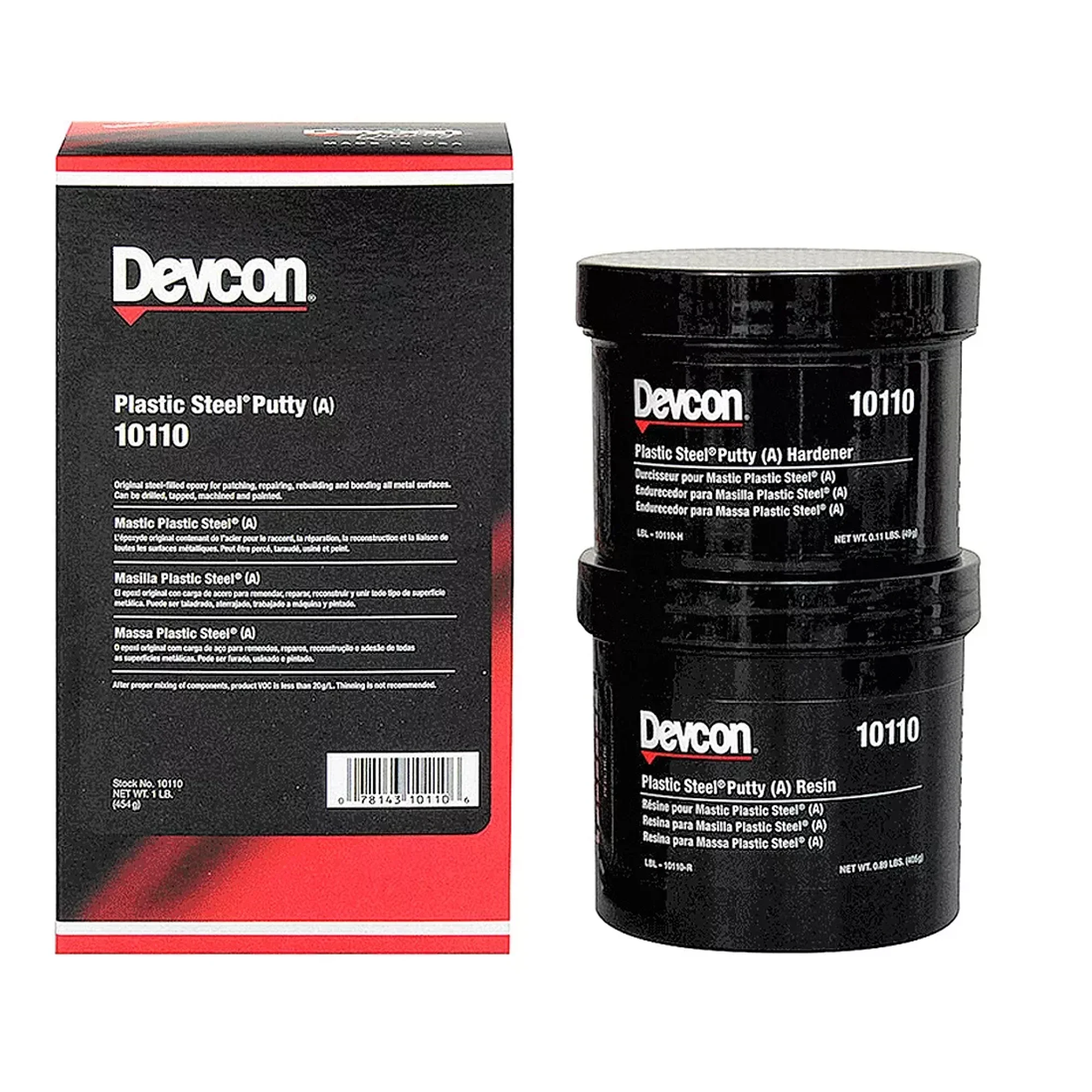 Plastiacero Devcon Pasta Bote 454 Gr (16 Oz) Normal 10110 Devcon 10110 ...