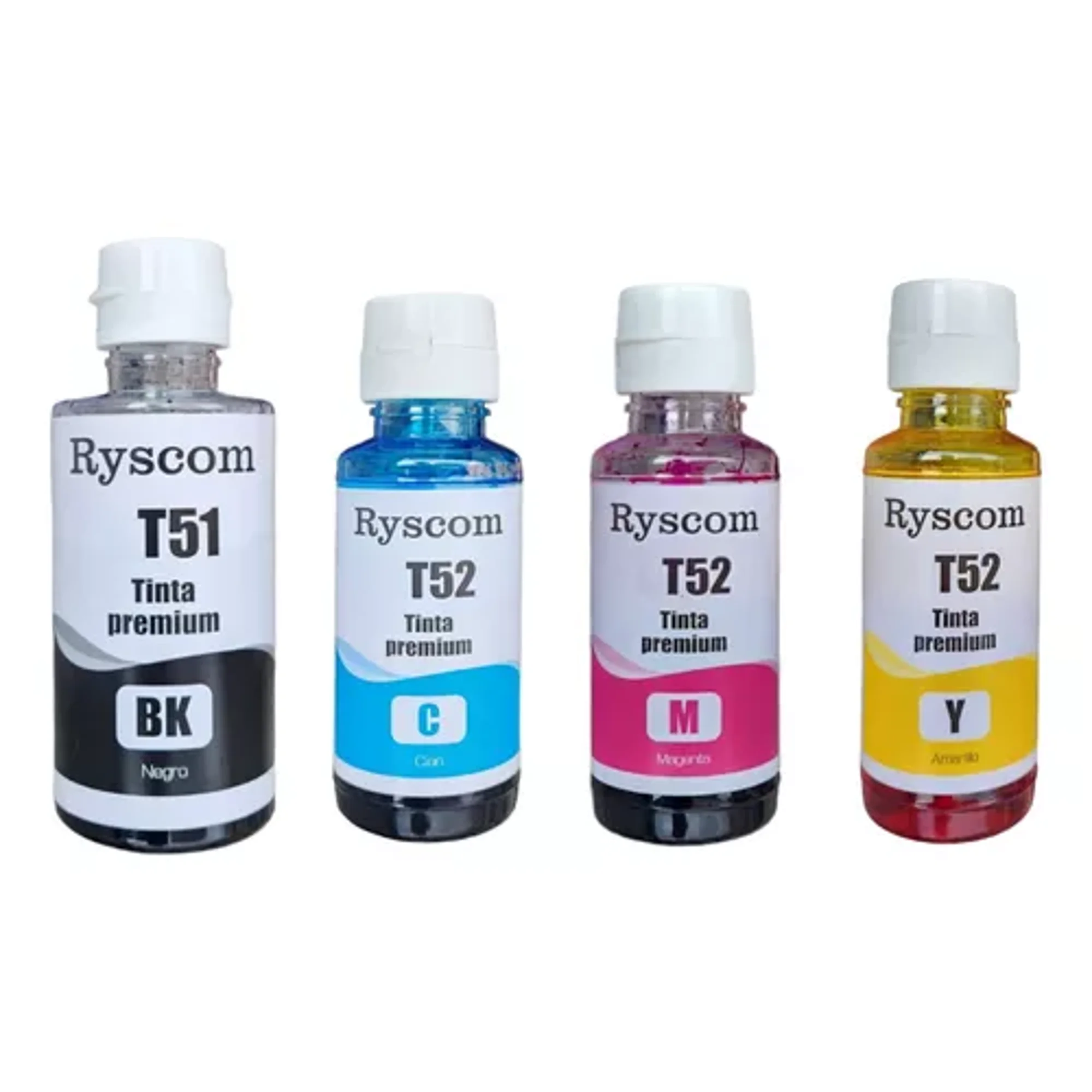 Tinta Compatibles Con Hp Gt51 Gt52 Gt 5820 5810 Ryscom pack de recarga ...