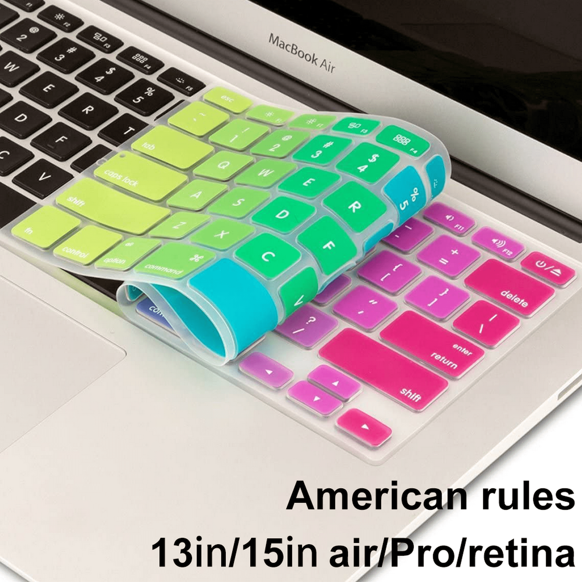 Protector Silicona Para Teclados Laptop Colores De 13/15/17 PuLG ...