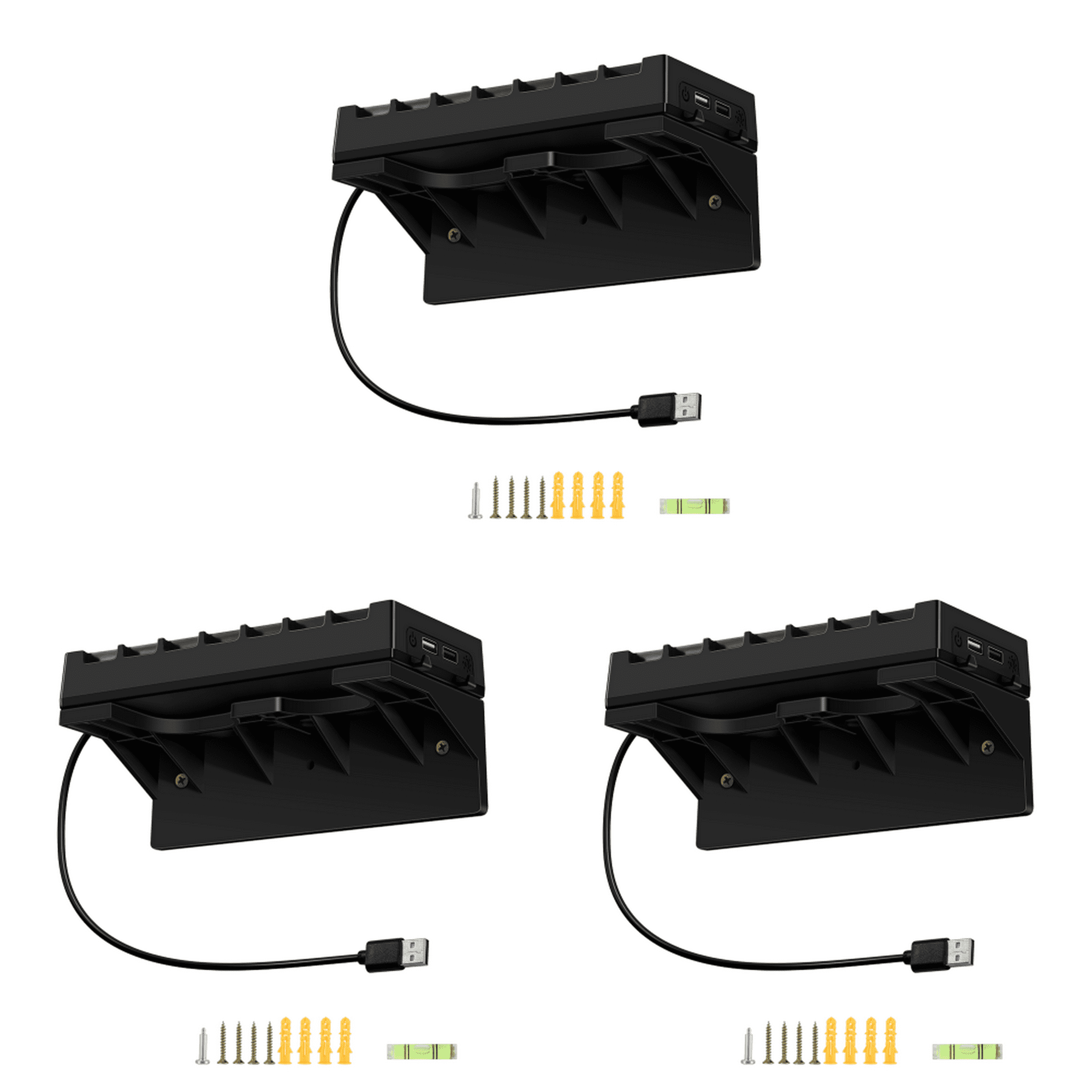 Soporte Montaje en Pared RGB 7 Ranuras para Tarjetas Juego Consola ...