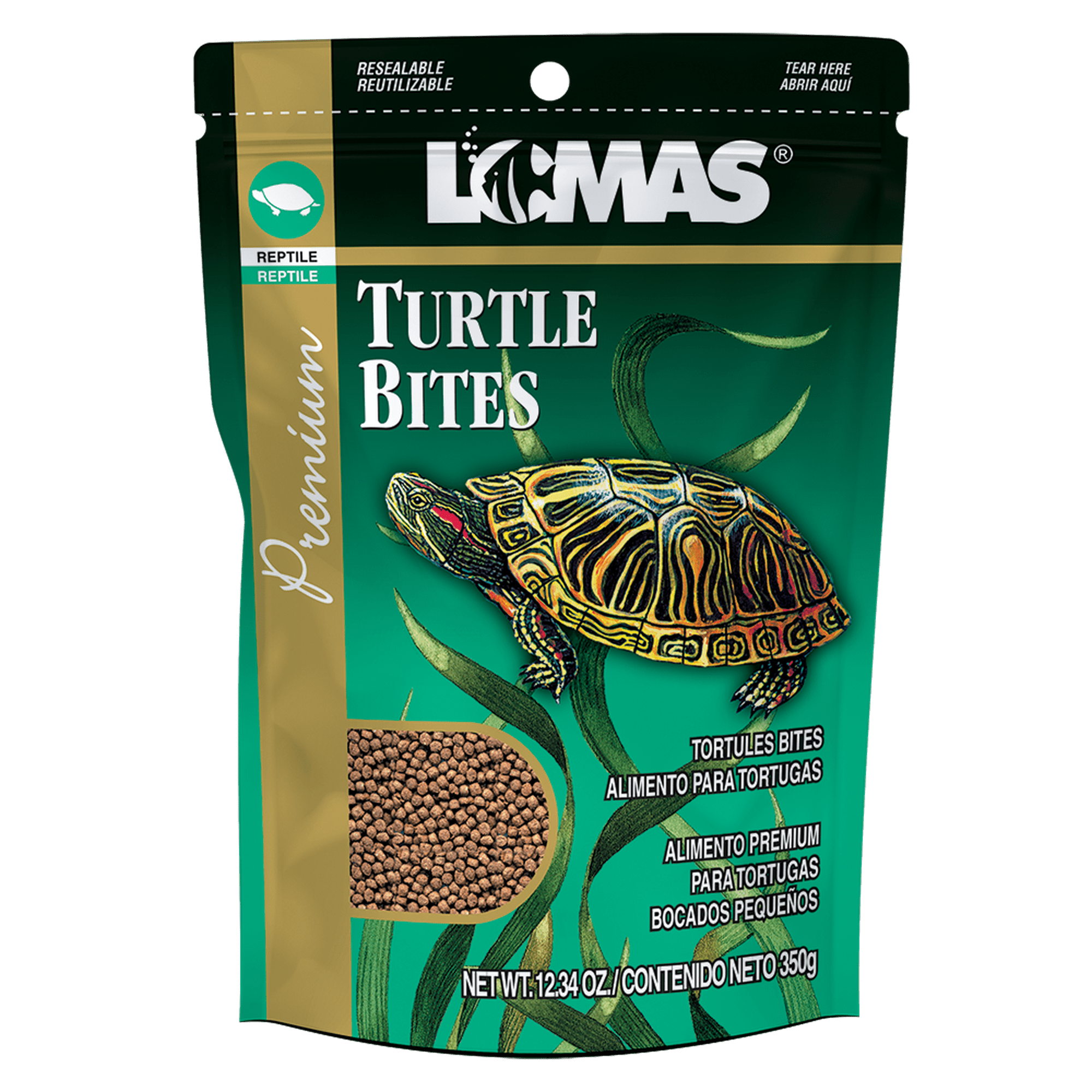 Alimento para Tortugas Acuaticas Lomas Turtle Bites Bocado pequeño ...