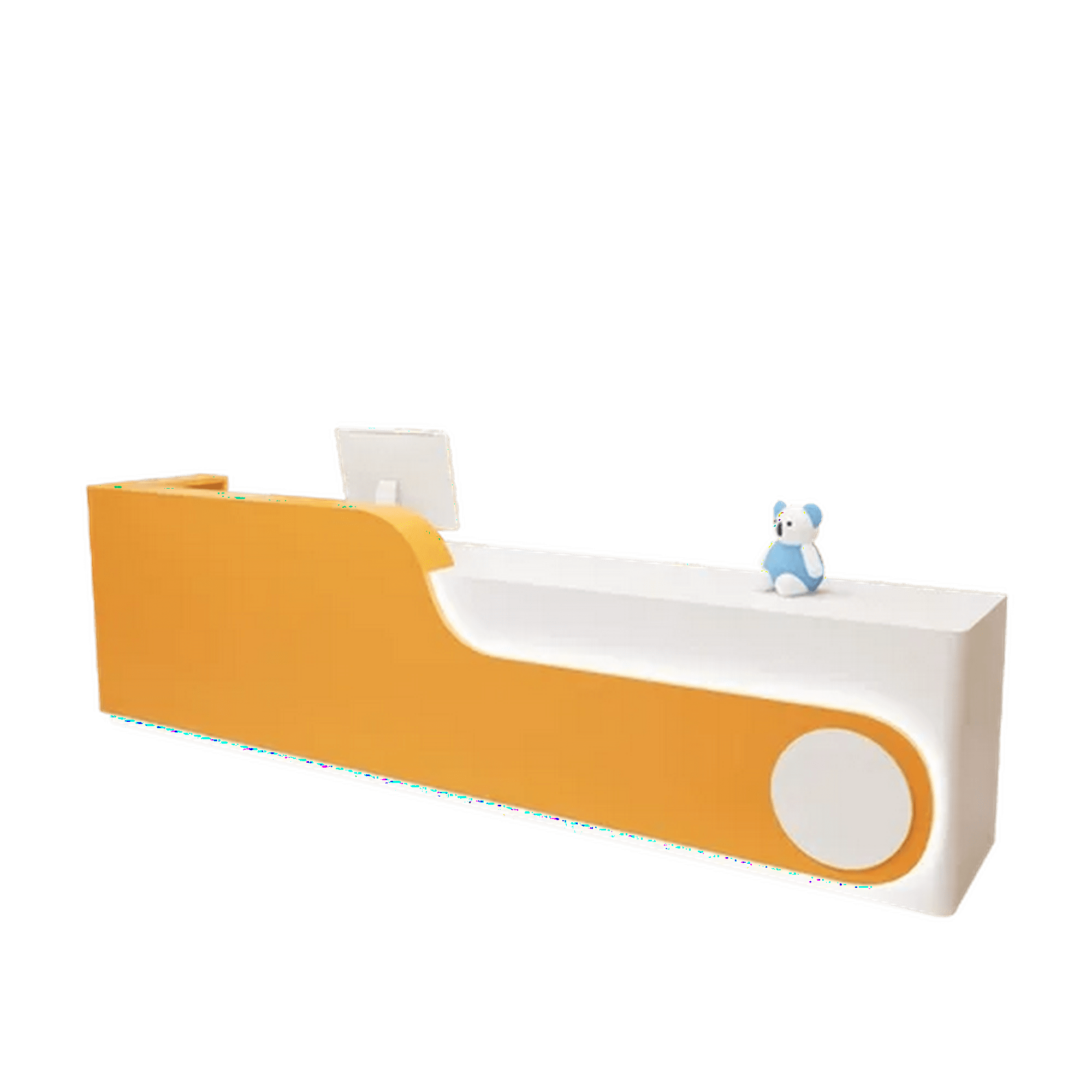 Counter Banco Reception Desk Cabinet Restaurant Information Supermarket ...