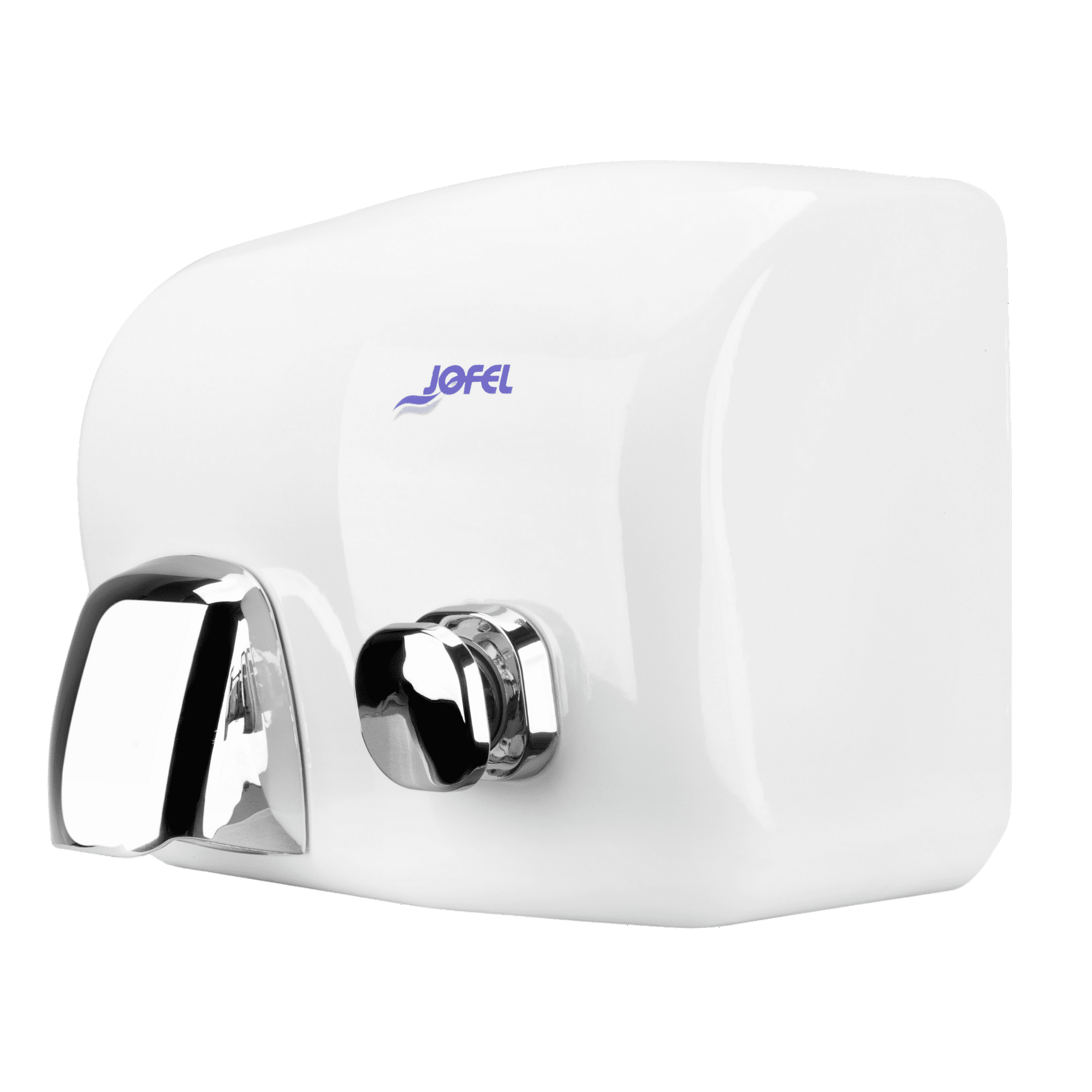 Jofel Secador De Manos Con Pulsador de Acero Vitrificado Ibero Blanco Potencia Media Alta ...