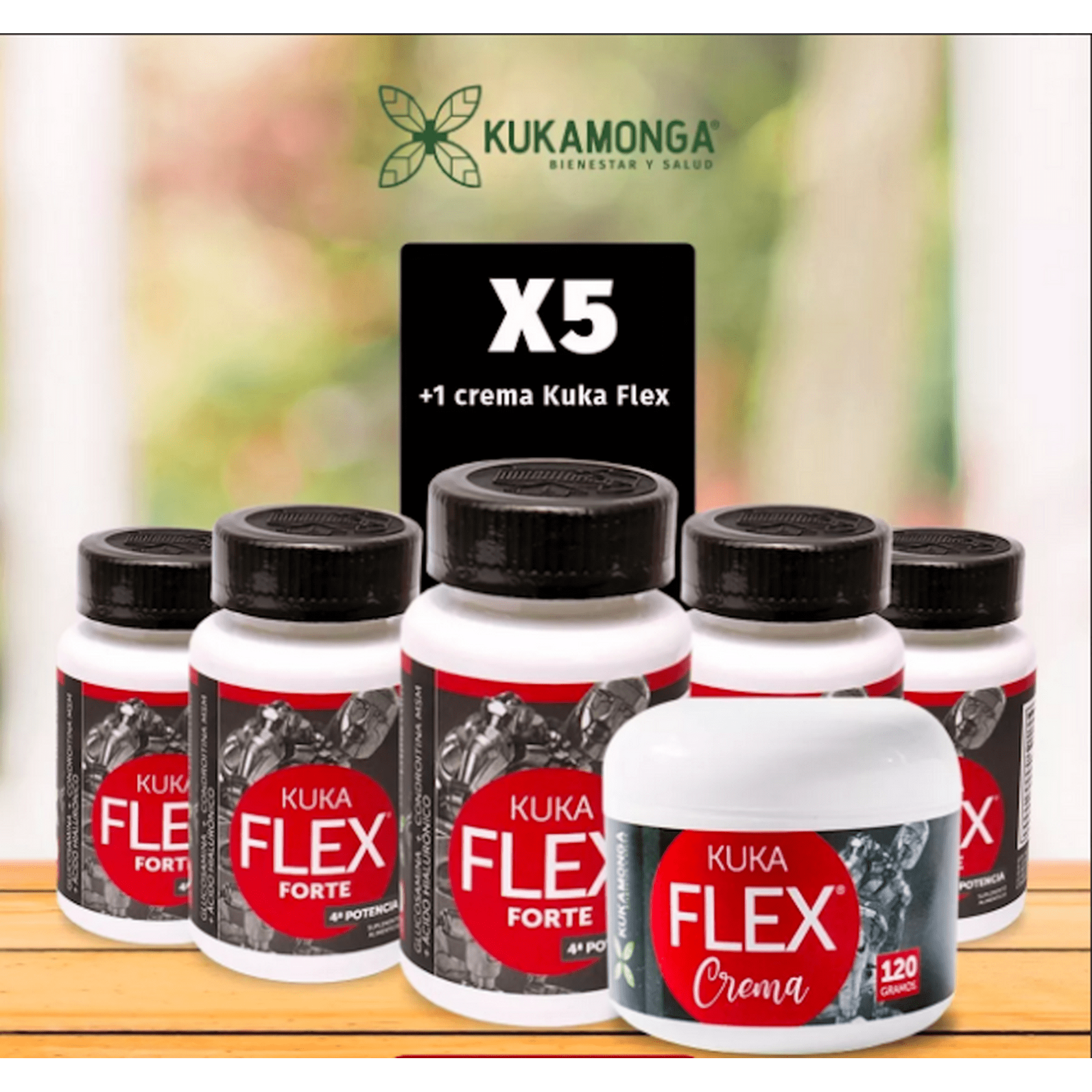 Kukaflex Forte Pack 5 + 1 Crema Kukaflex KUKAFLEX Suplemento ...