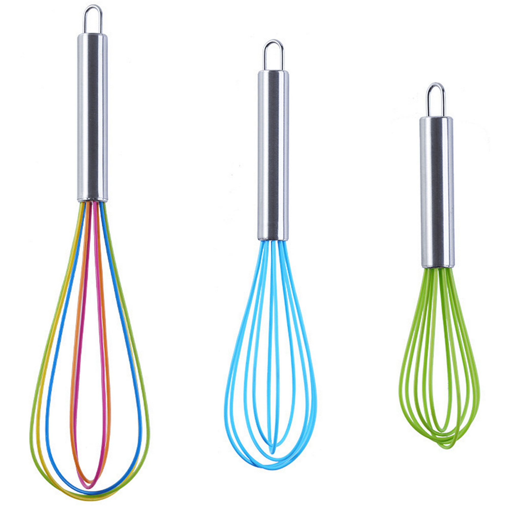 Batidor, antiadherente, resistente a los arañazos, paquete de 3 ...