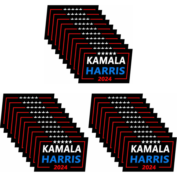 10 Pegatinas Campaña Del Presidente 2024 Kamala Harris para Nevera ...