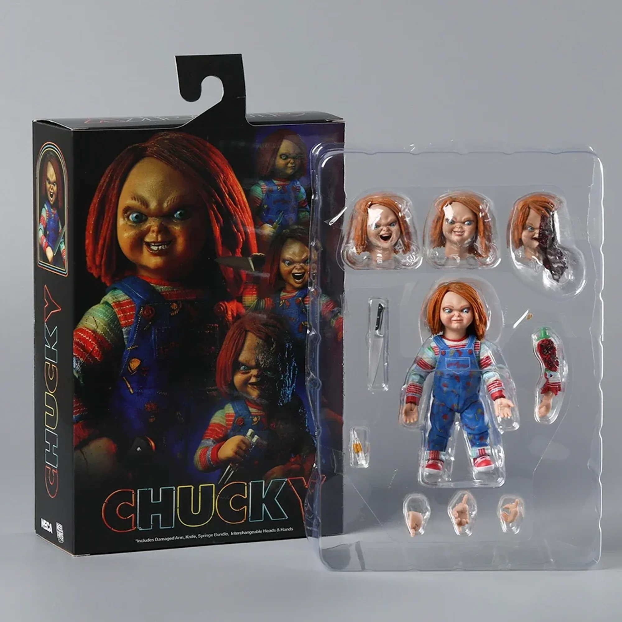 NECA Chucky TV Series Ultimate Chucky Figura de acción Modelo Regalo ...