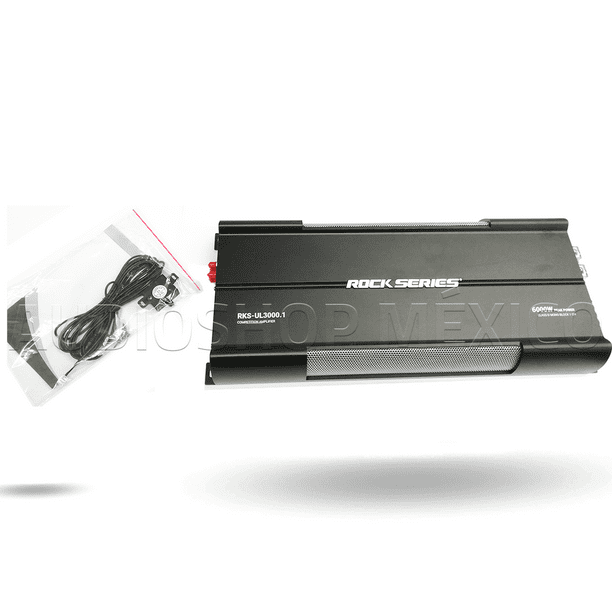 Amplificador Monoblock Rock Series Rks-ul3000.1 6000 Watts Clase D ...