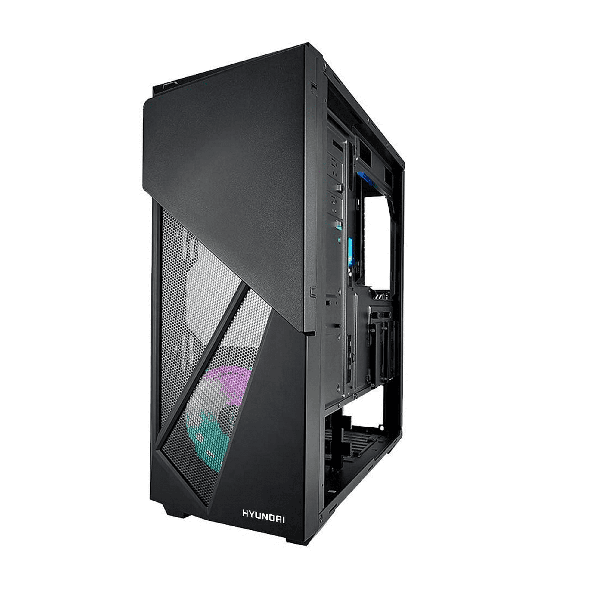 Hyundai Inferno Gaming Computer Case with 650W Power Supply ...