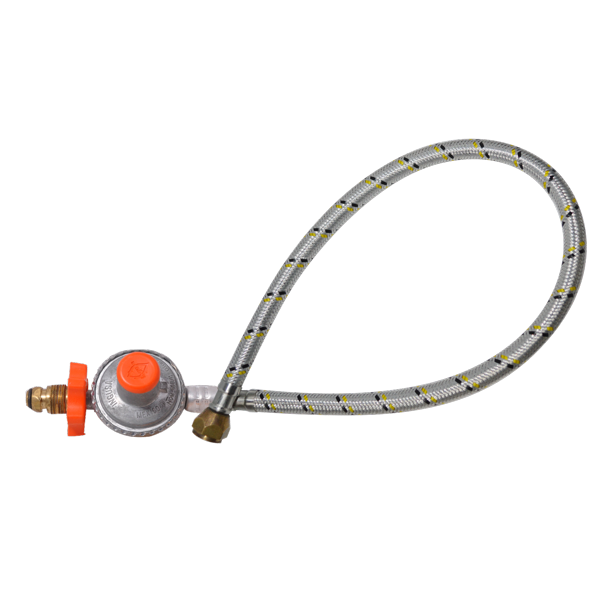 REGULADOR GAS LP BAJA PRESION R3 C/MANGUERA 5 M CONEX GIRATORIA INGUSA ...